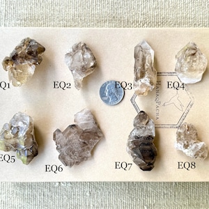 Elestial Smoky Quartz, Choose ONE of Eight Crystals, New Find ...