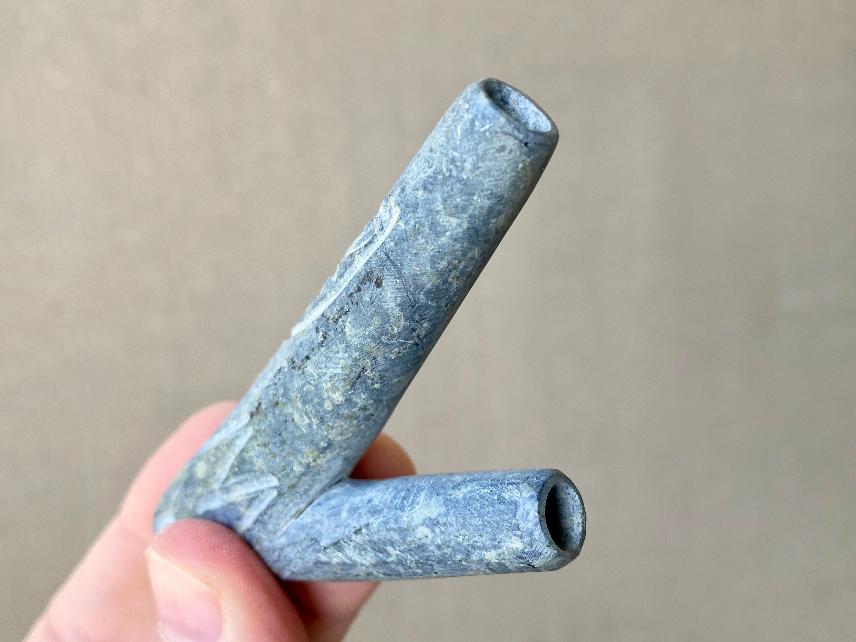 Eagle Kuripe, Carved Stone Kuripe for Rapé, shamanic snuff self ...