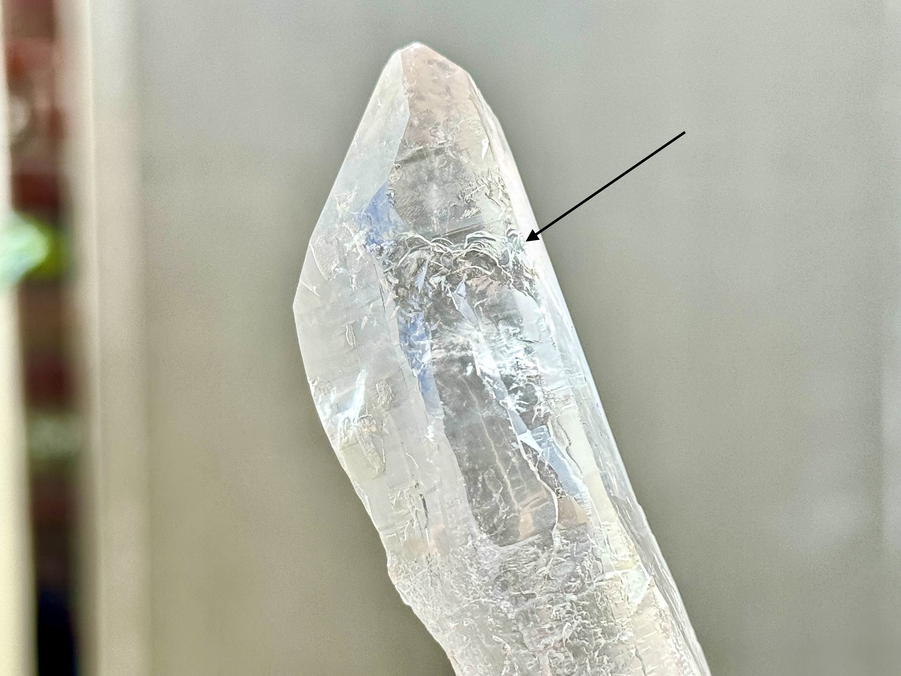 Lightning Strike Laser Quartz with Water Clear Clarity, Rare Find ...