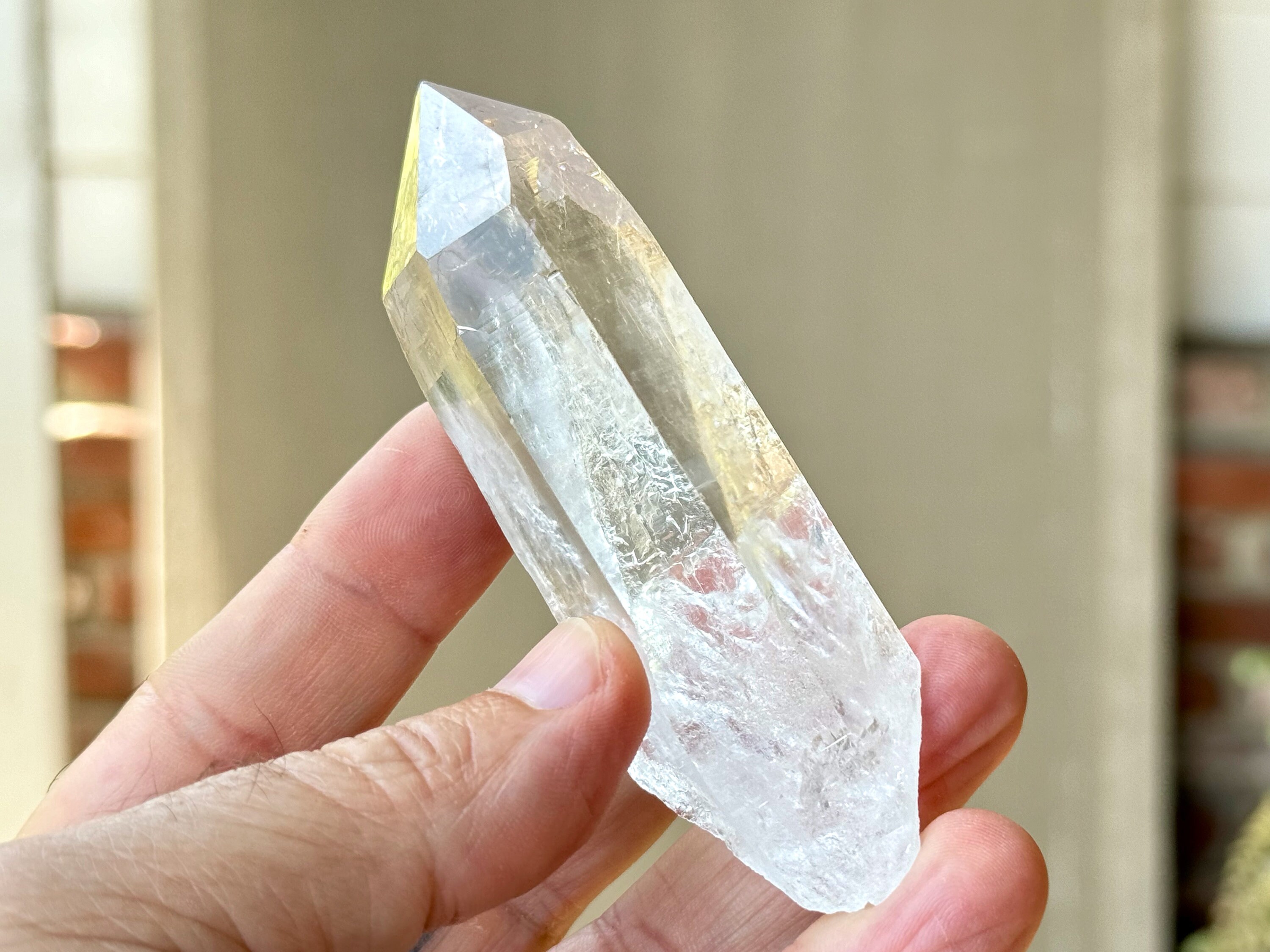 Brilliant Lightbrary Cathedral Quartz with Water Clear Clarity, New ...