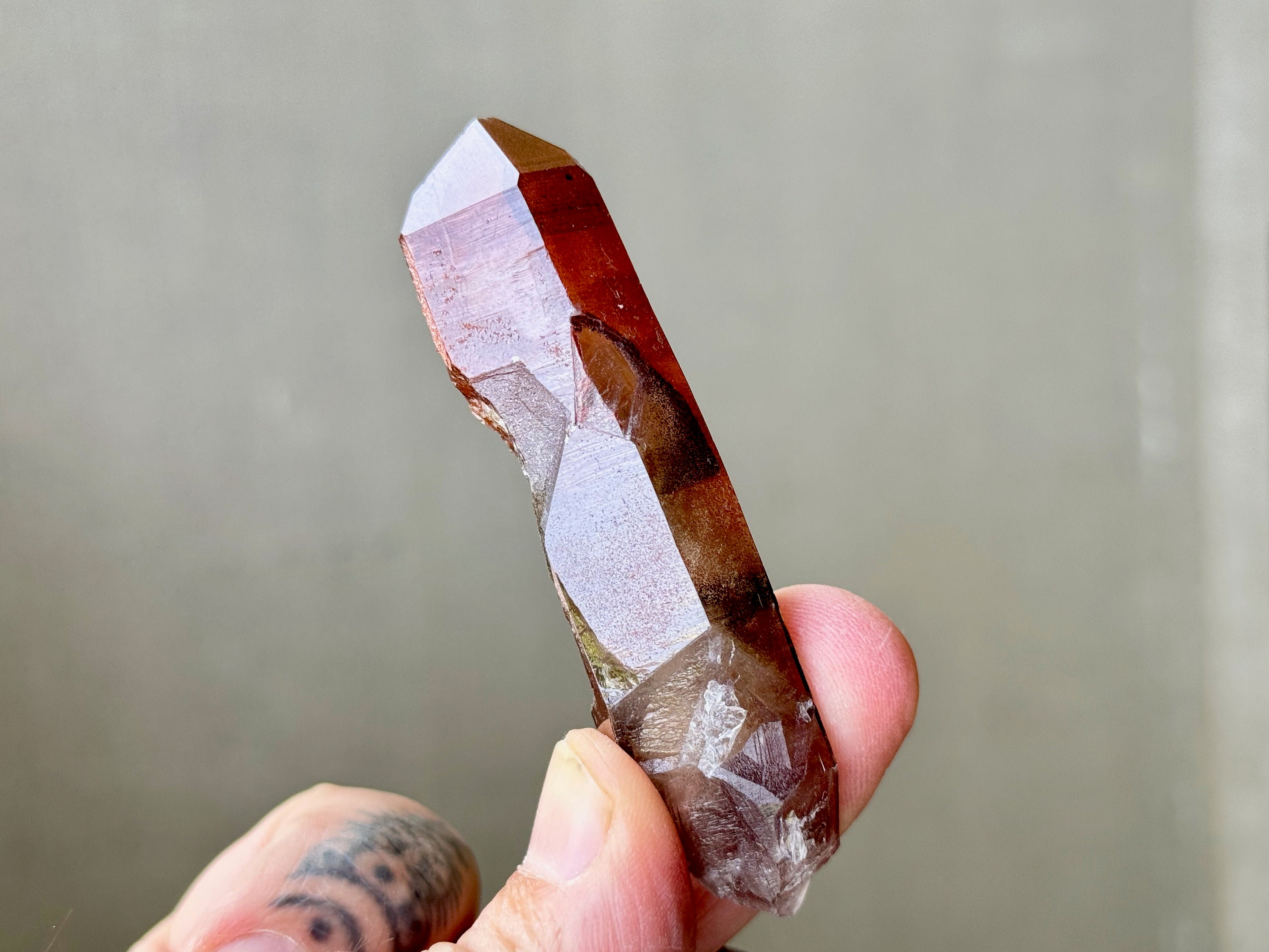 Red Hematite Quartz with Brilliant Red Hue, New Find, Grounding and ...