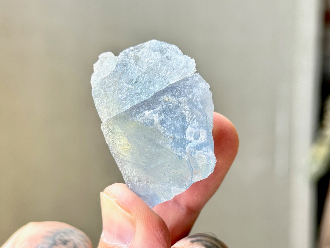 Blue Calcite With Celestite, New Rare Find, Throat Chakra and Crown ...