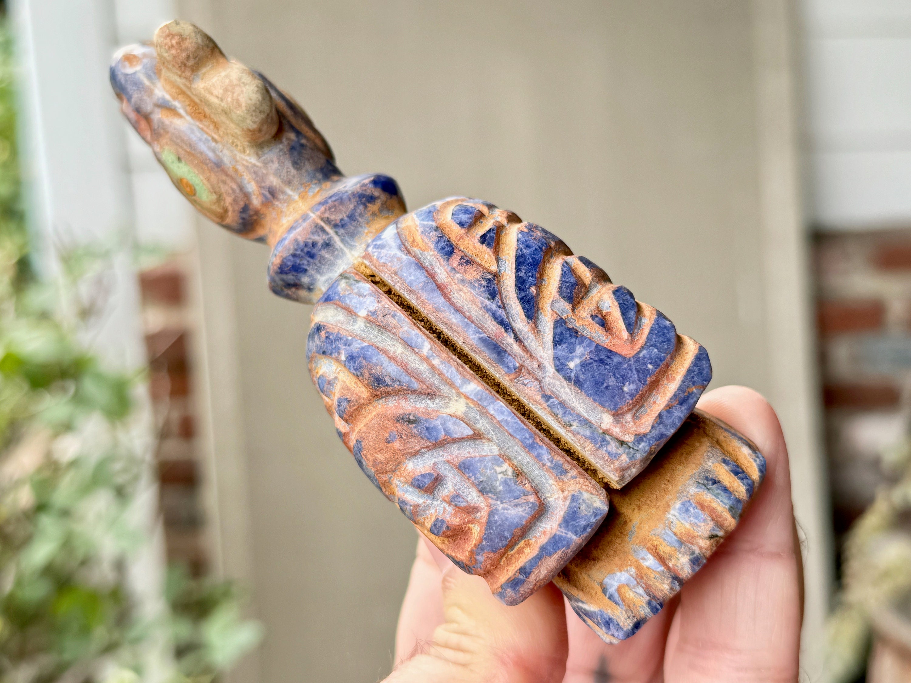 Incan Condor Statue by Peruvian Artist Ruben Layme, Hand Carved Andean ...