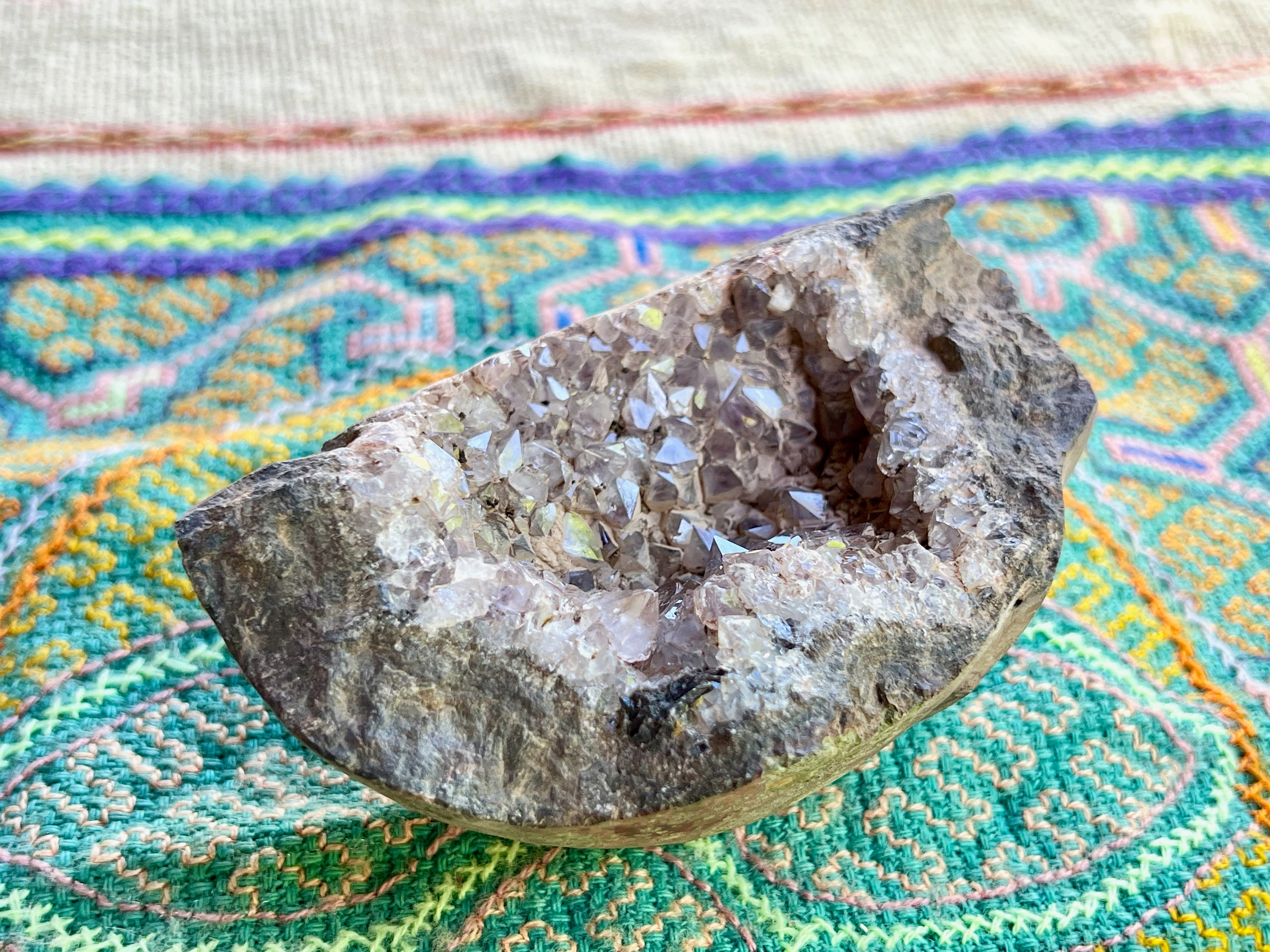 Peruvian Stone Skull, Hand Carved Amethyst and Quartz Crystal Skull ...