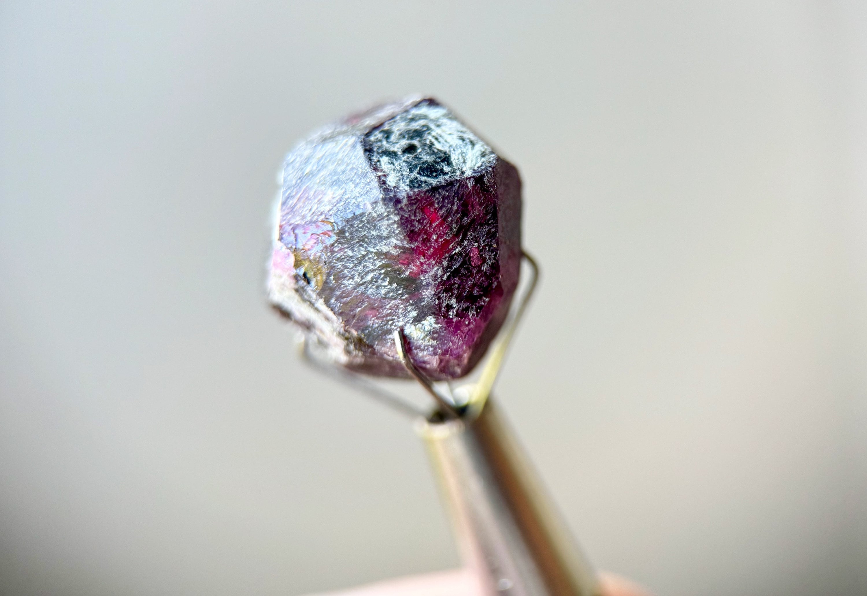 Almandine Red Garnet with Vibrant Red Wine Color, 6g, Old Find, Root ...