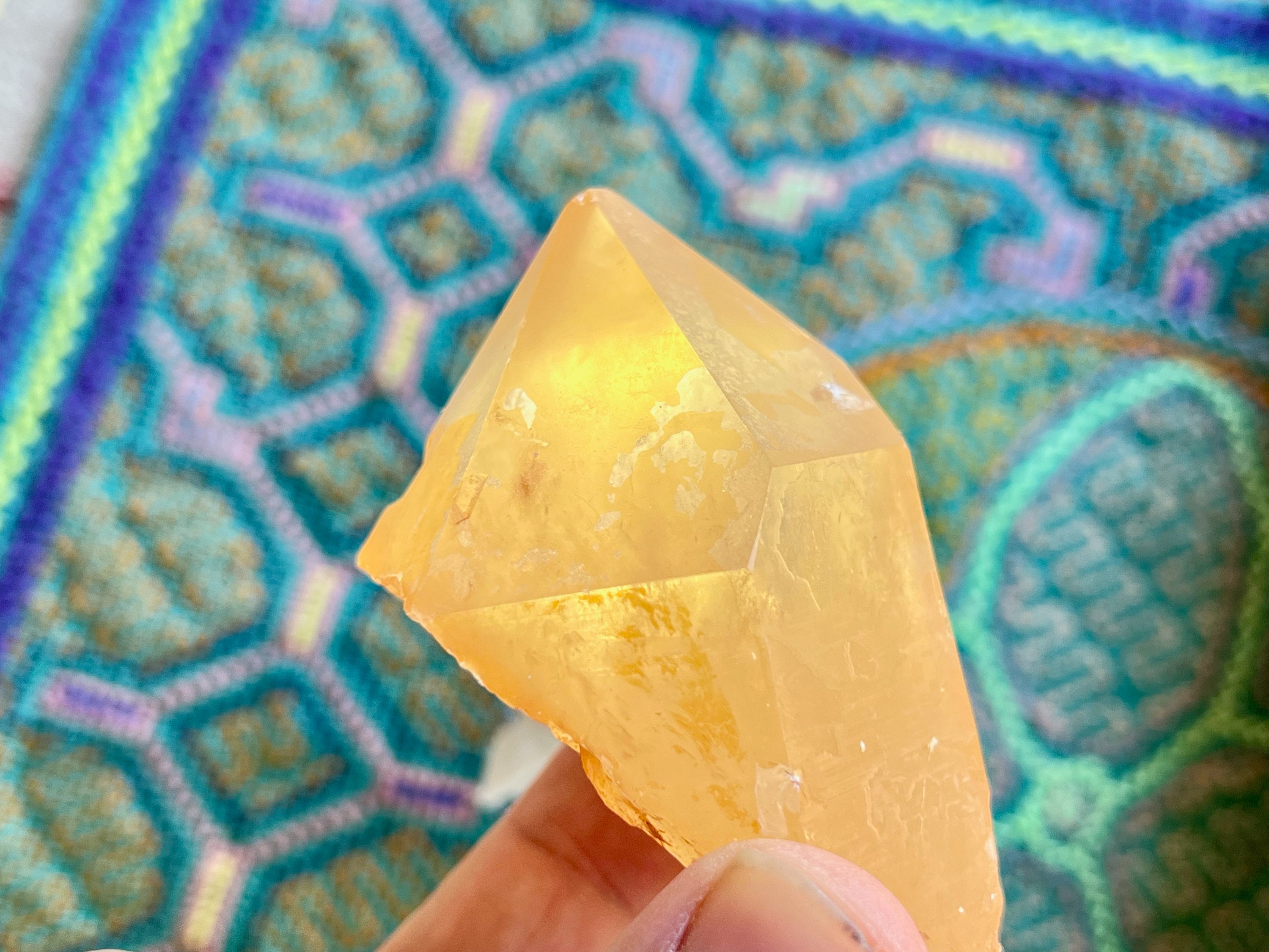 Tangerine Quartz with Vibrant Natural Orange Hue, New Find, Stimulating ...