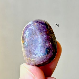Ruby Crystal From India, Tumble Polished Purple Rubies, Choose ONE of ...