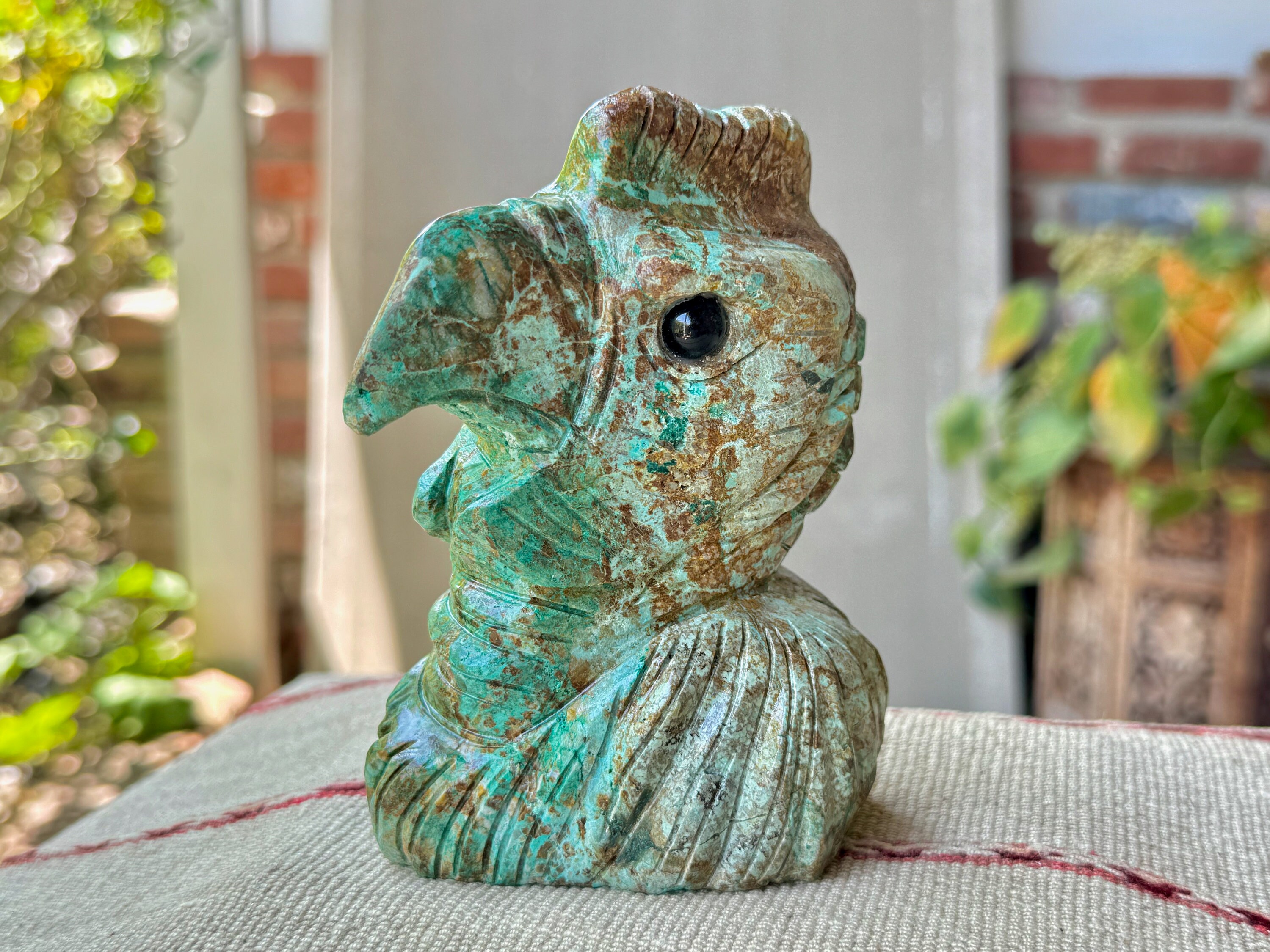 Andean Condor Statue by Peruvian Artist Jacob Sullka, MINOR SCRATCH and ...