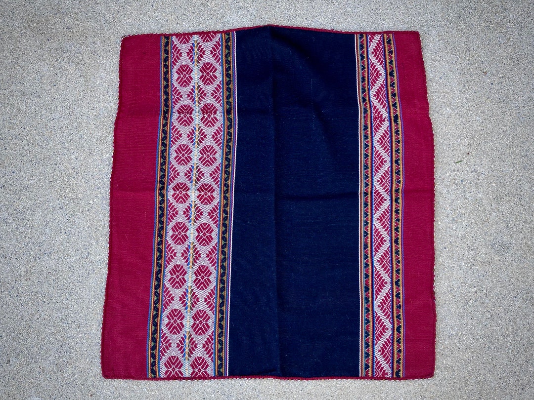 Peruvian Manta Cloth, 23 X 21, Handwoven Andean Altar Cloth for ...