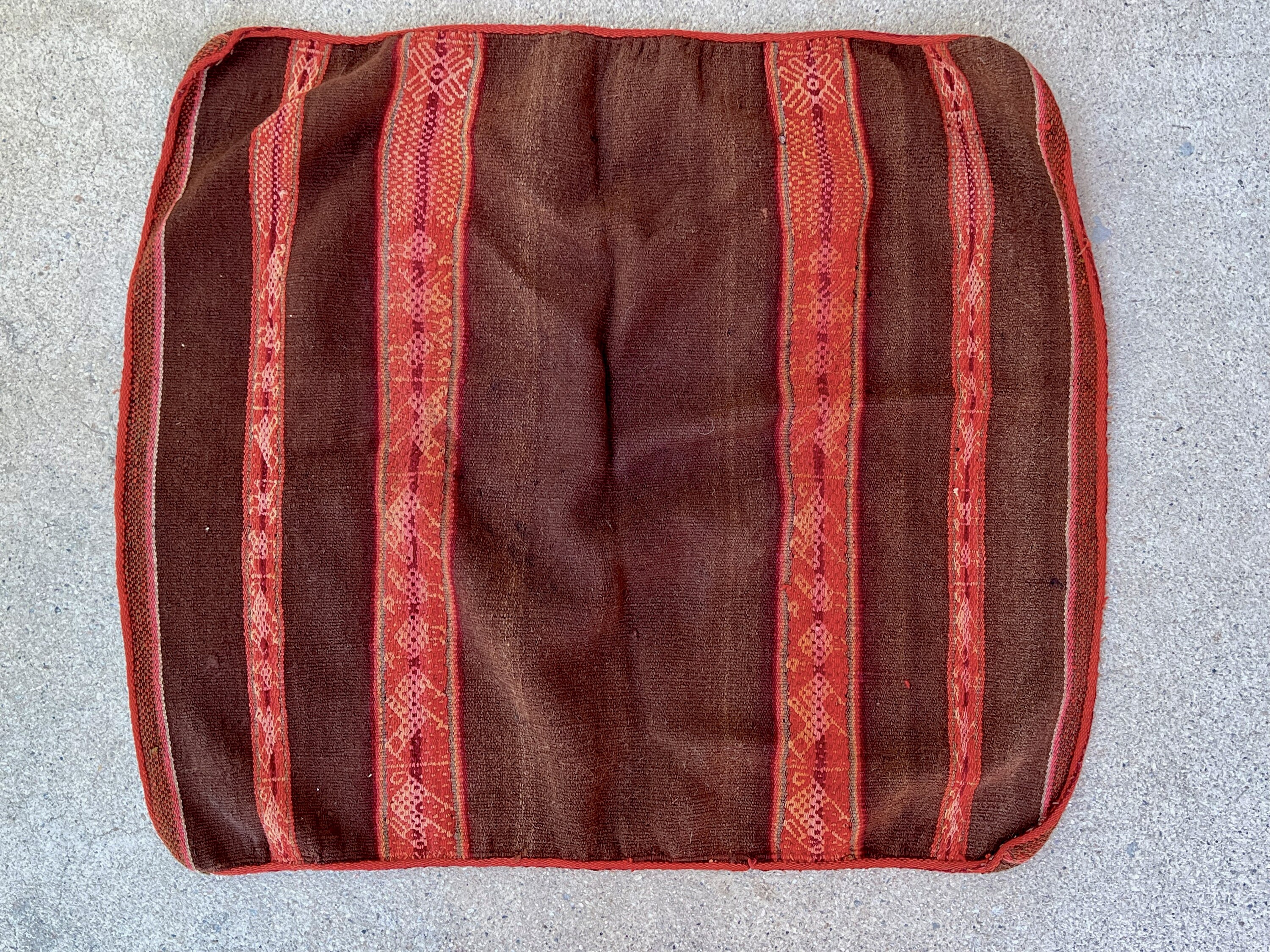Vintage Peruvian Manta Cloth, 21 x 21, Hand Loomed Andean Manta for ...
