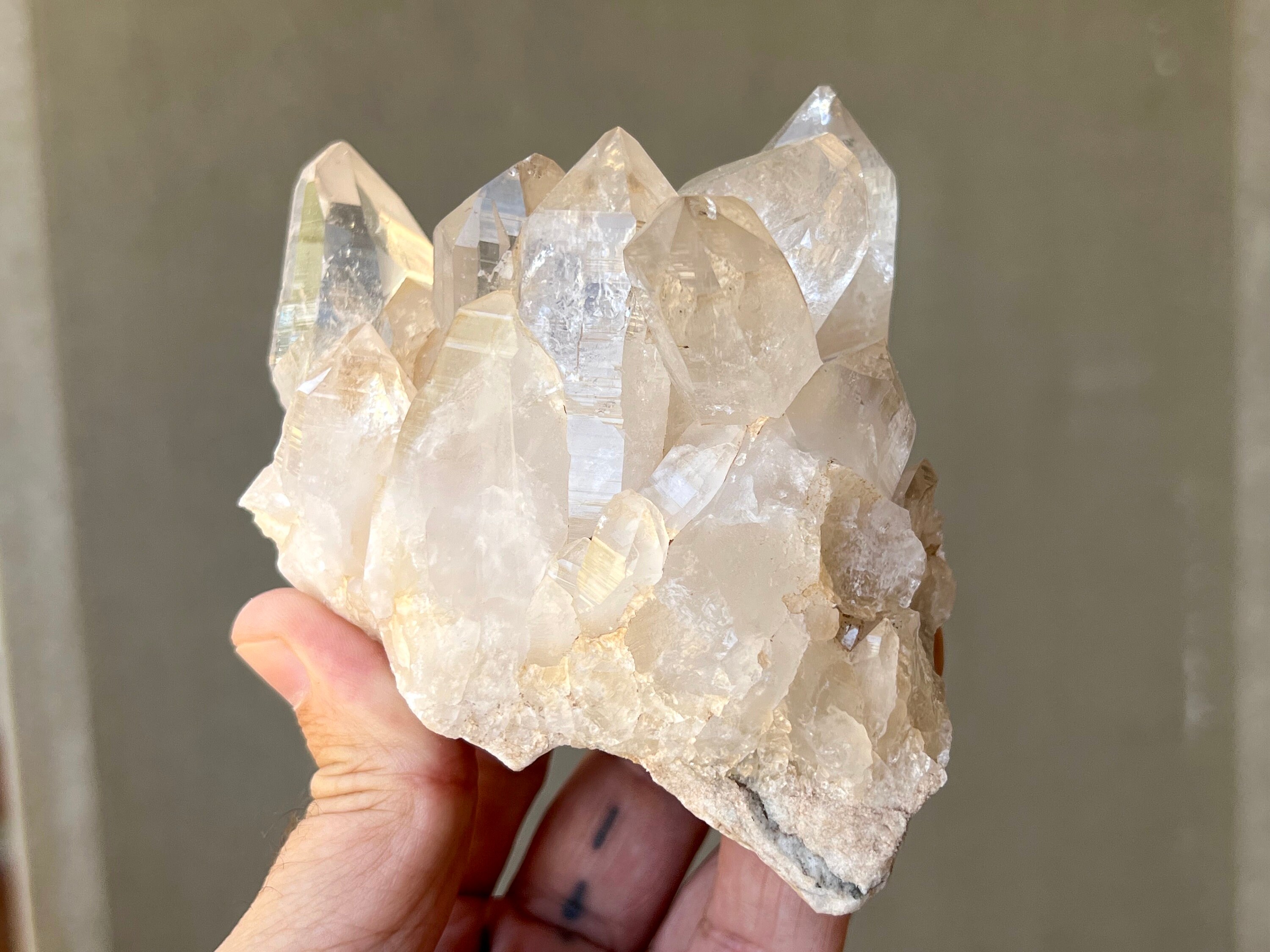 Golden Healer Himalayan Quartz Crystal, Golden Samadhi Quartz, High ...