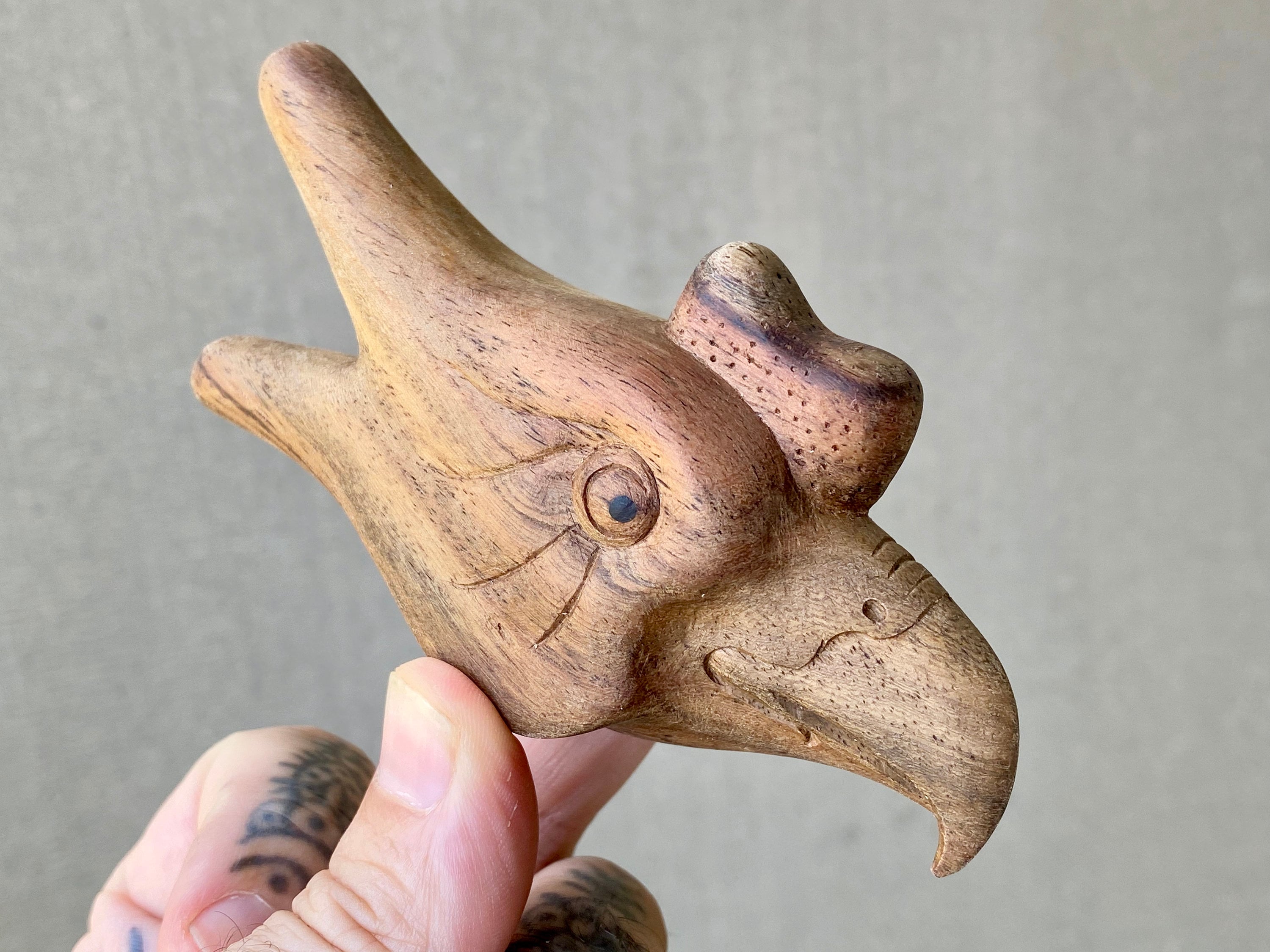 Condor Kuripe, Solid Wood Kuripe for Hapay, Single Block Kuripe for ...