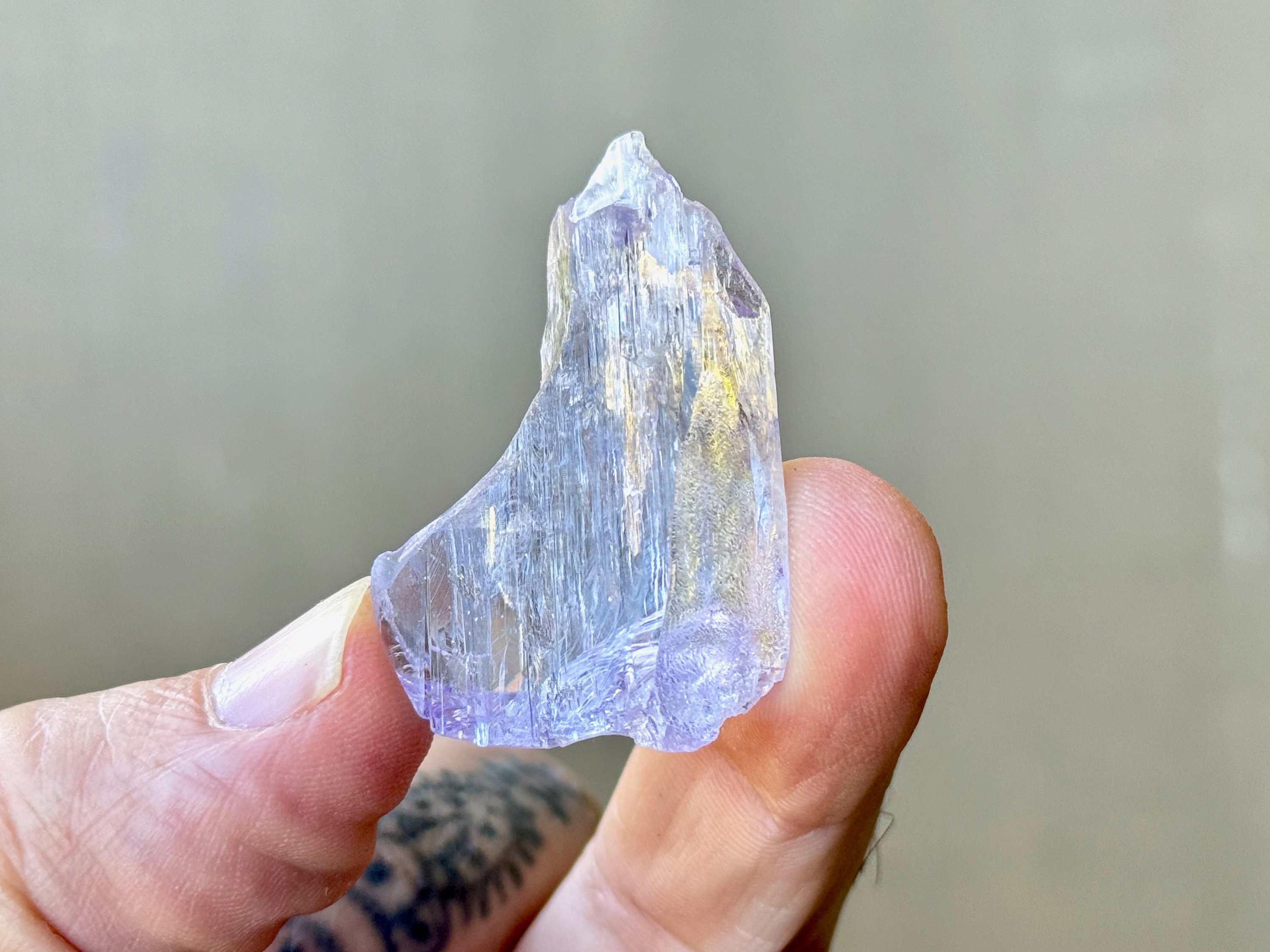 Purple Kunzite Crystal with Lovely Lilac Hue, 20g, Highest Quality ...