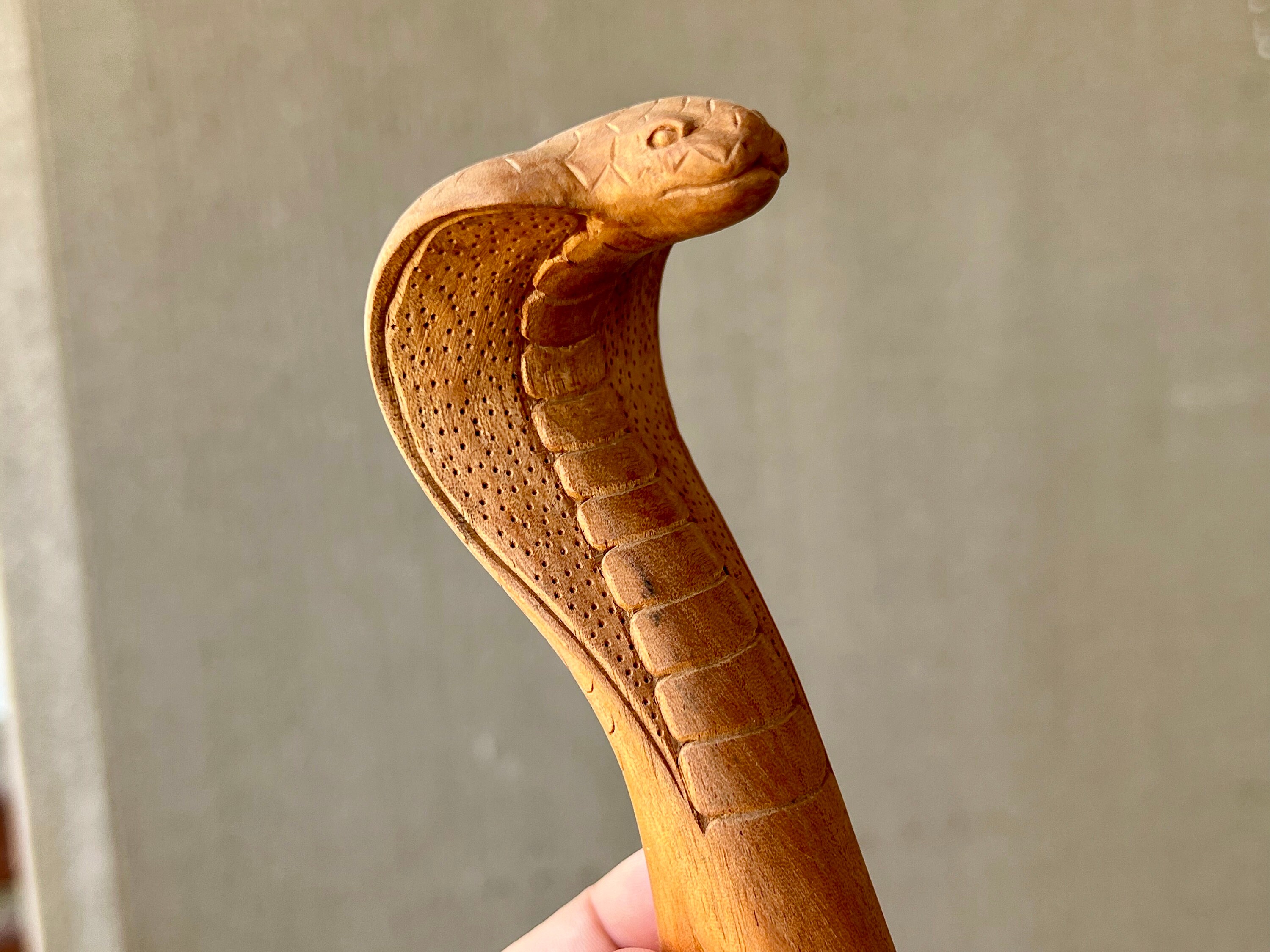 Kuripe, Cobra Snake Kuripe, Single Block Kuripe, Serpent Kuripe, Hand ...