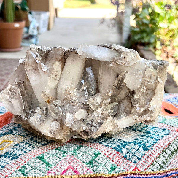 Giant Crystal Cluster - Etsy
