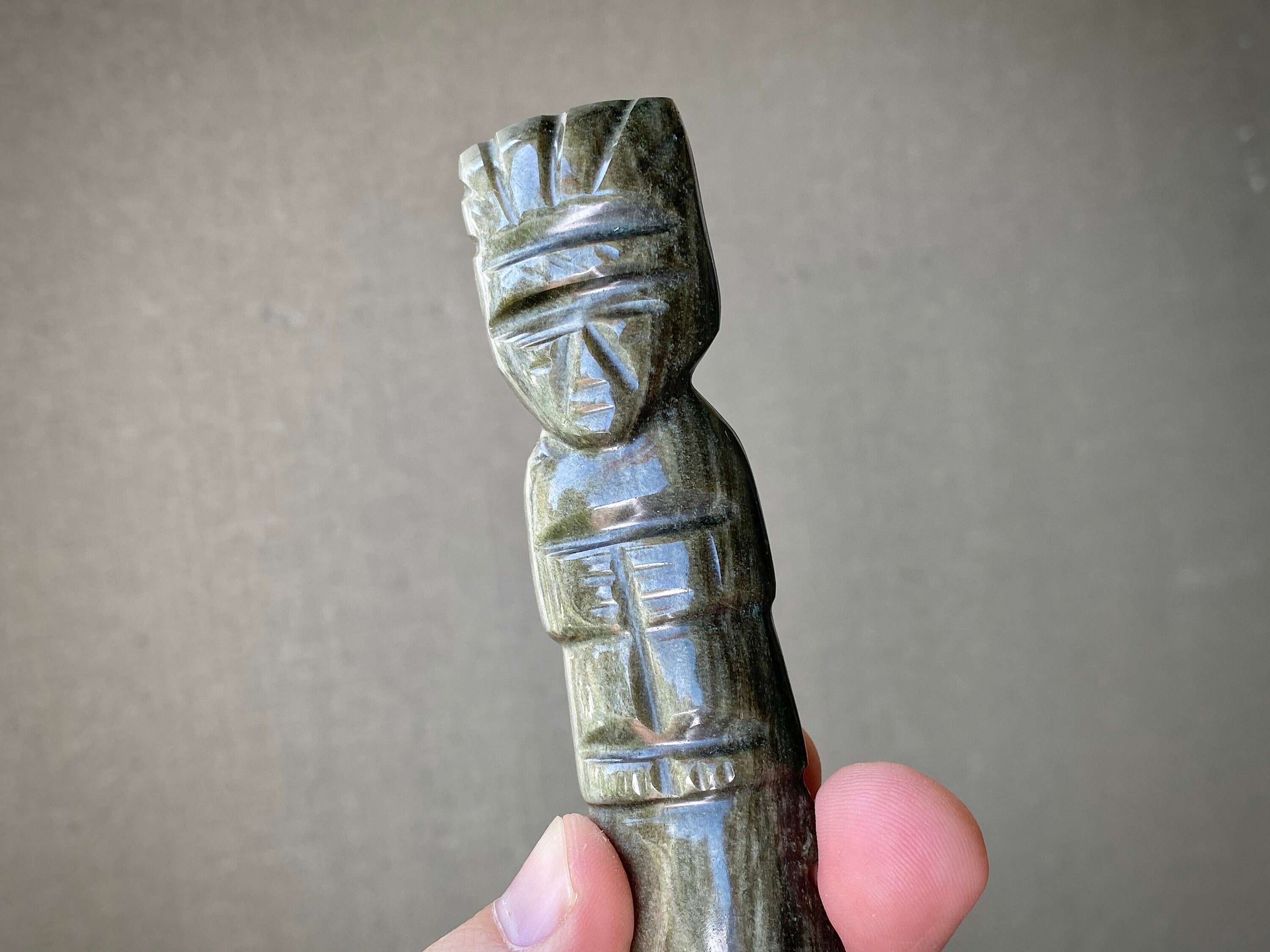 Ceremonial Dagger, Silver Sheen Obsidian Dagger, Mayan Athame ...