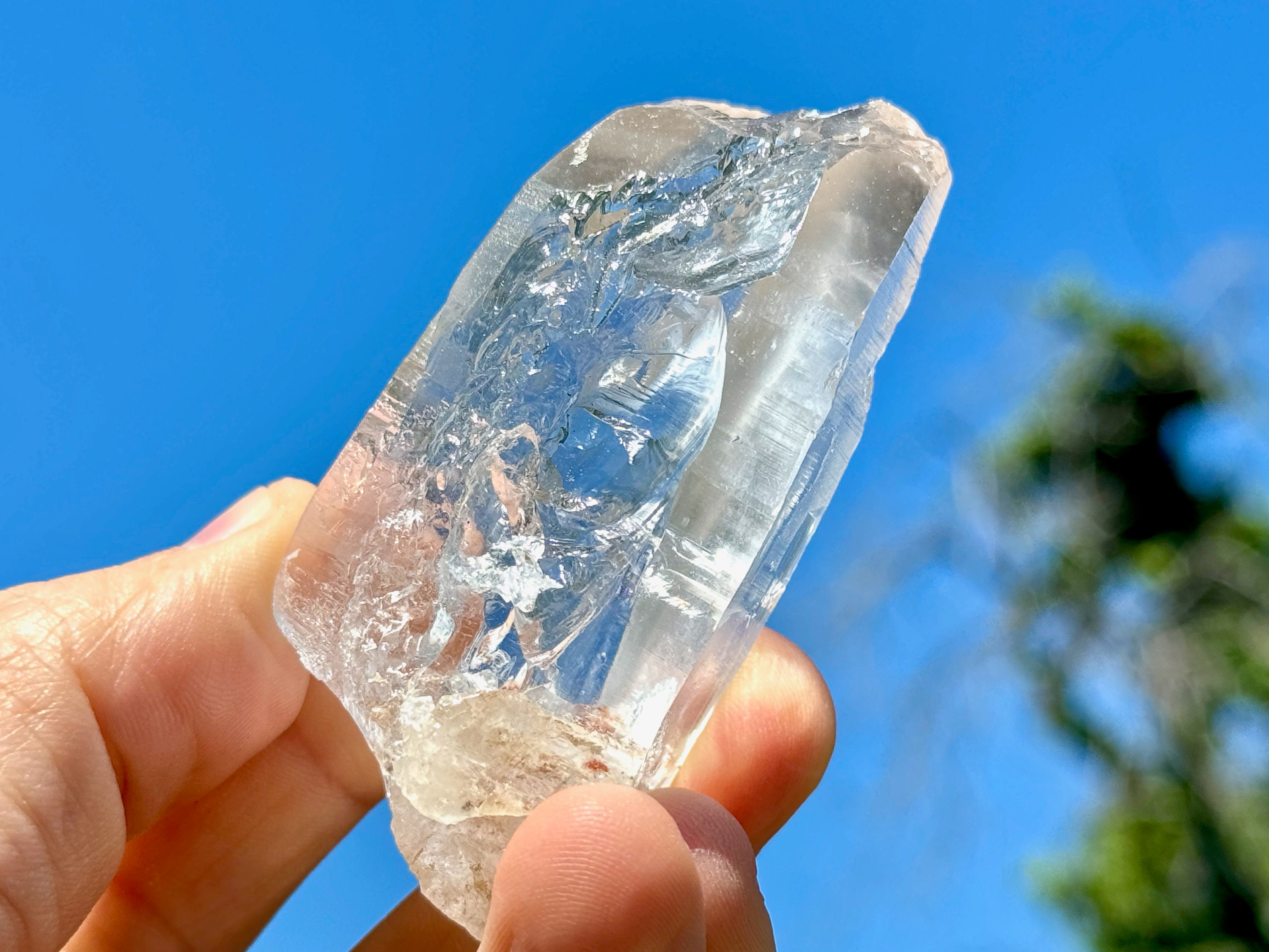 Lightning Strike Quartz with Massive Lighting Indication, Rare Find ...