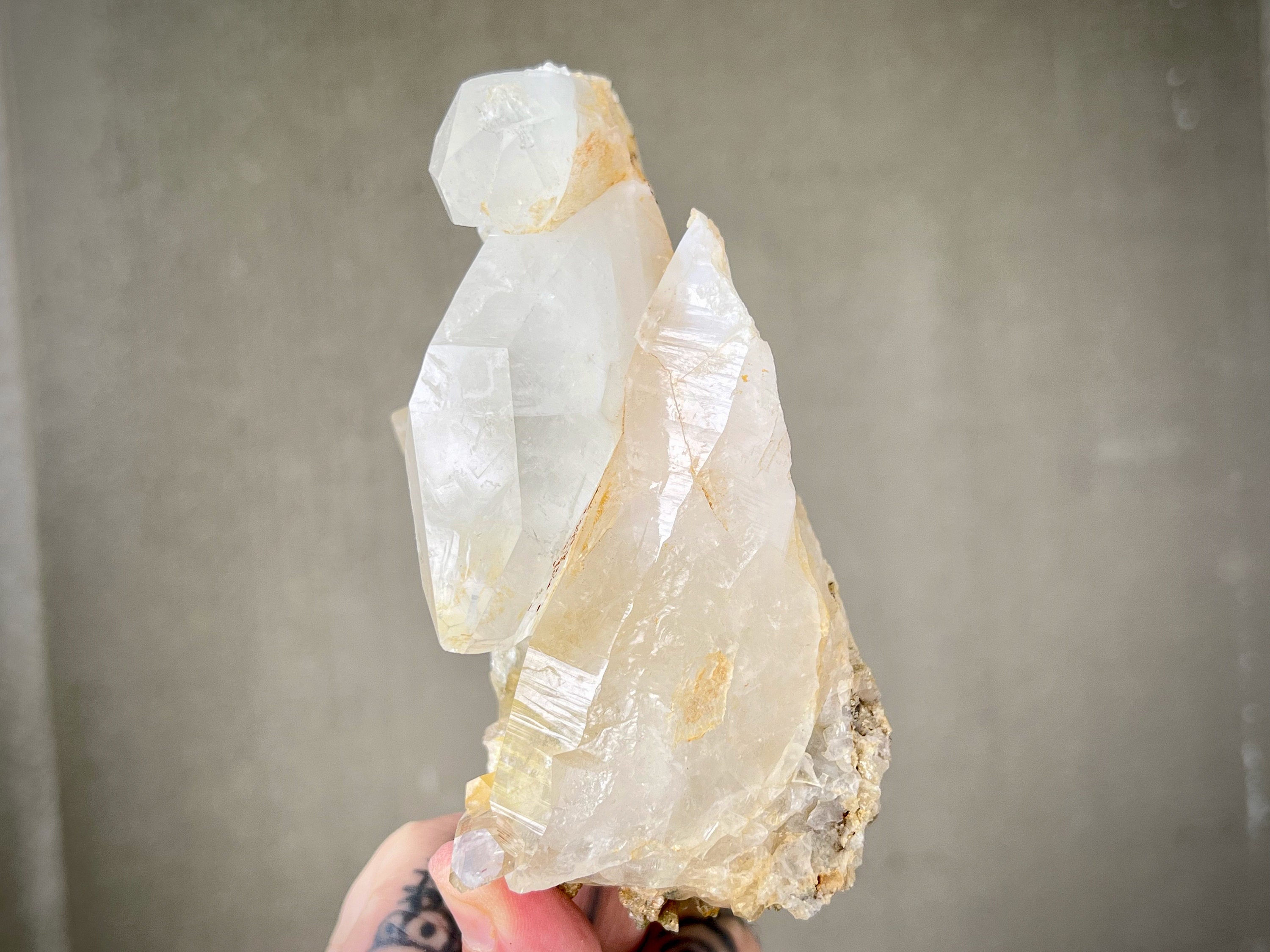 Golden Healer Himalayan Quartz Crystal, Golden Samadhi Quartz, High ...
