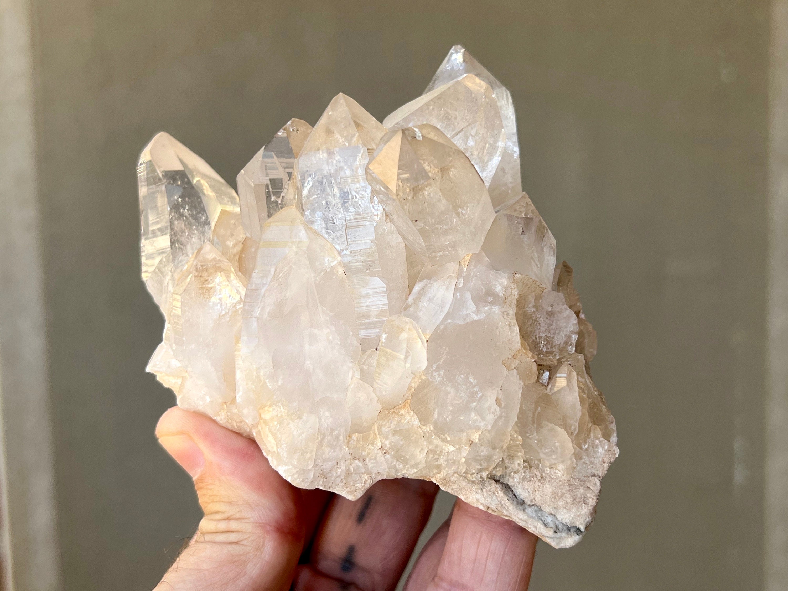 Golden Healer Himalayan Quartz Crystal, Golden Samadhi Quartz, High ...