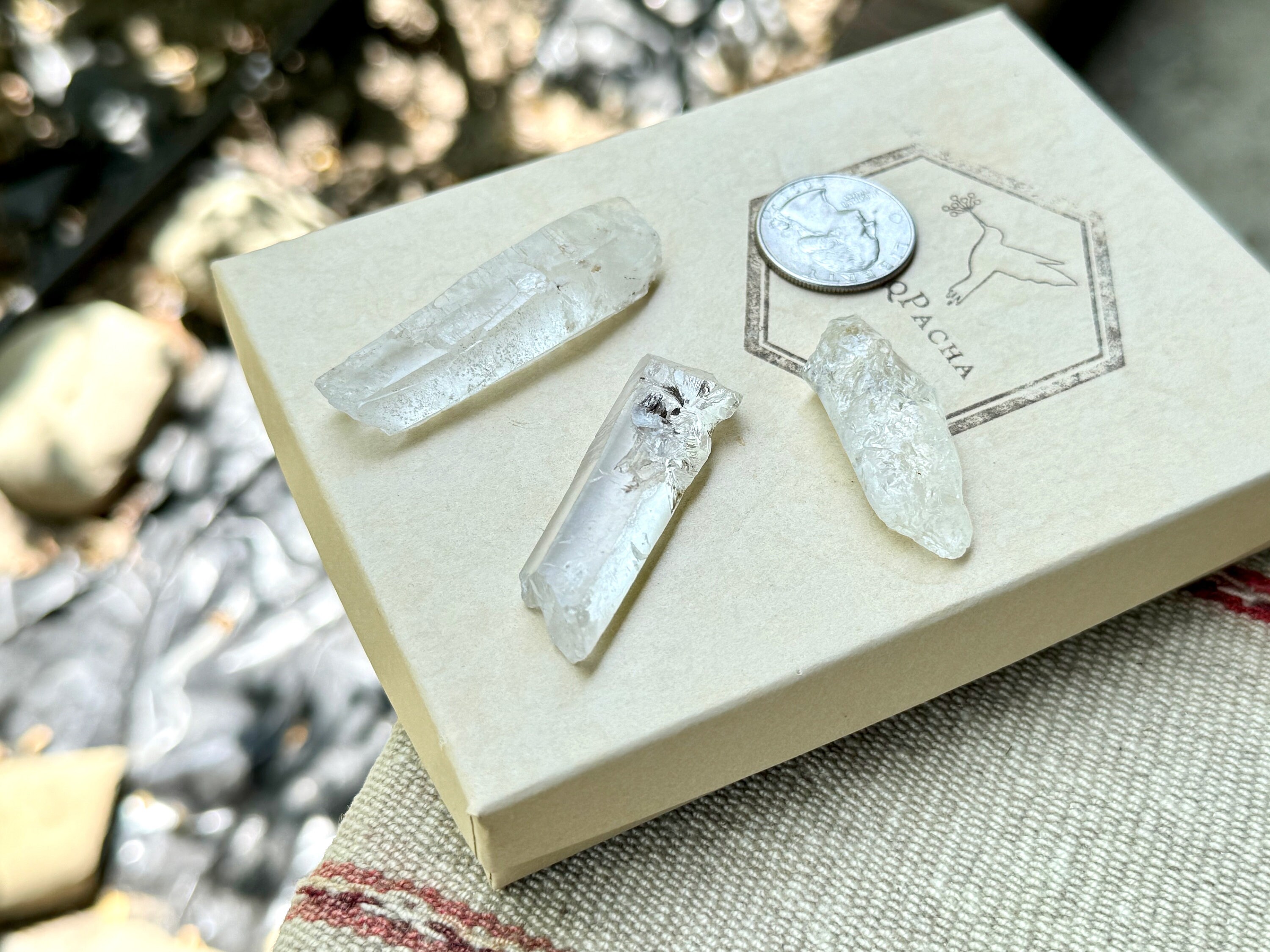 Lightning Strike Quartz Crystal Lot, 3 Pieces, Rare Find, Amplify Prana ...