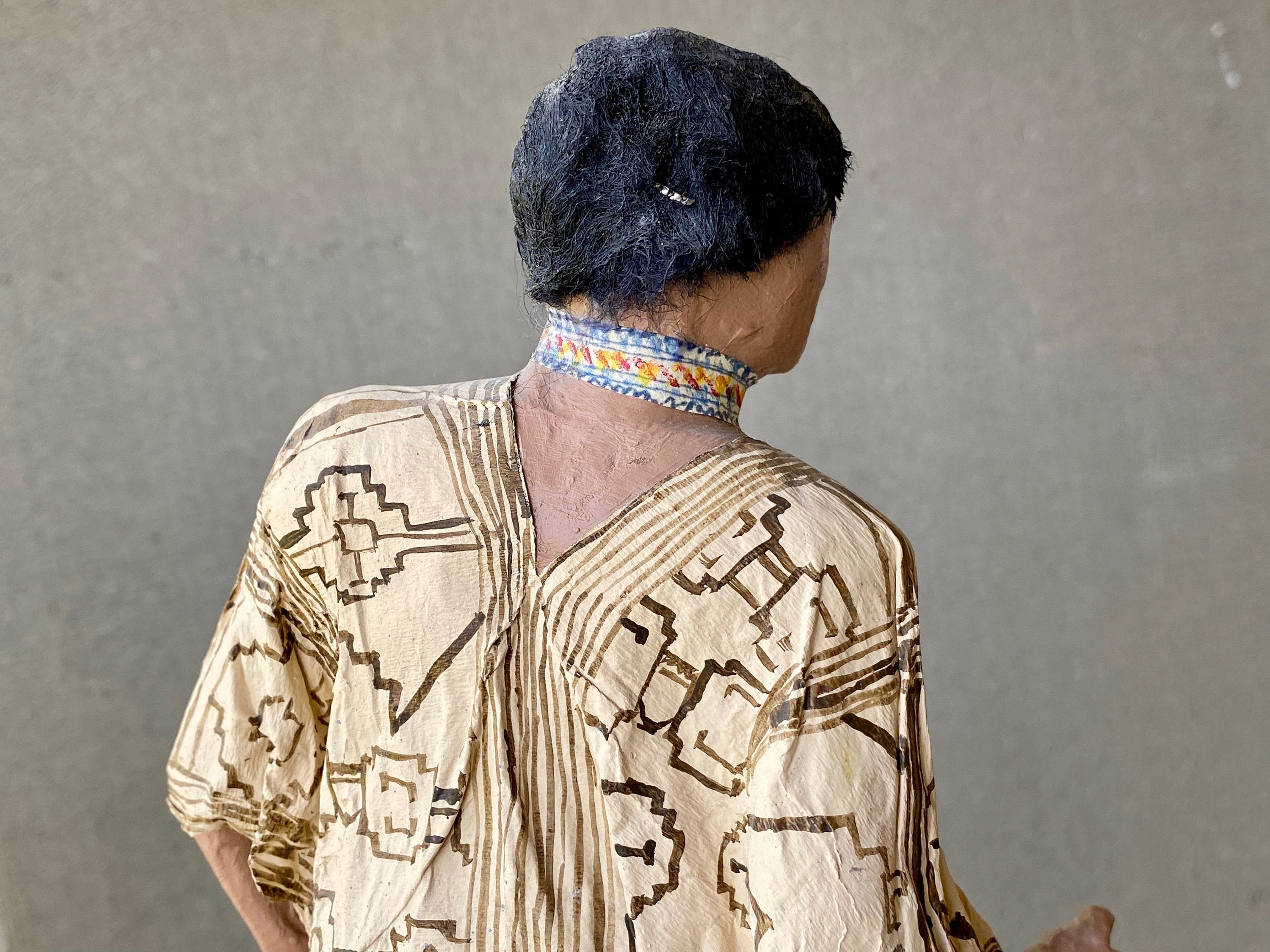 Vintage Peruvian Shipibo Shaman Figure from Museum Display, Shamanic ...