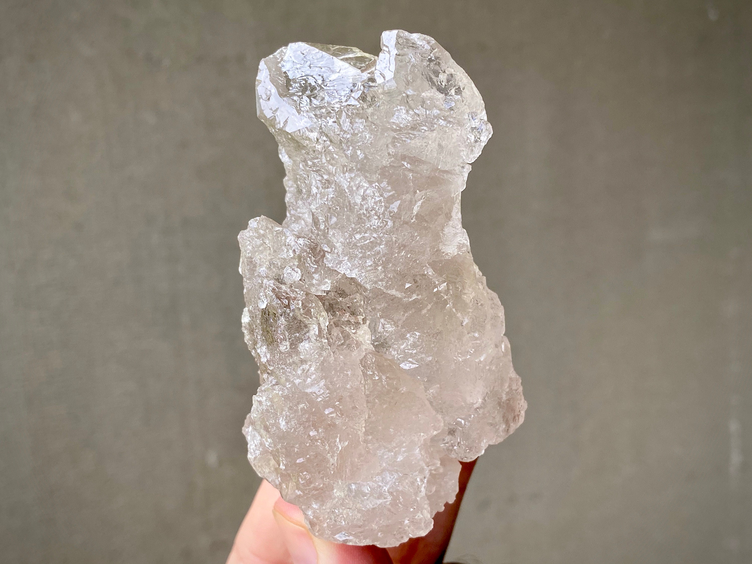 RESERVED for TATIANA, Ice Quartz Crystal, New Find, Purification ...