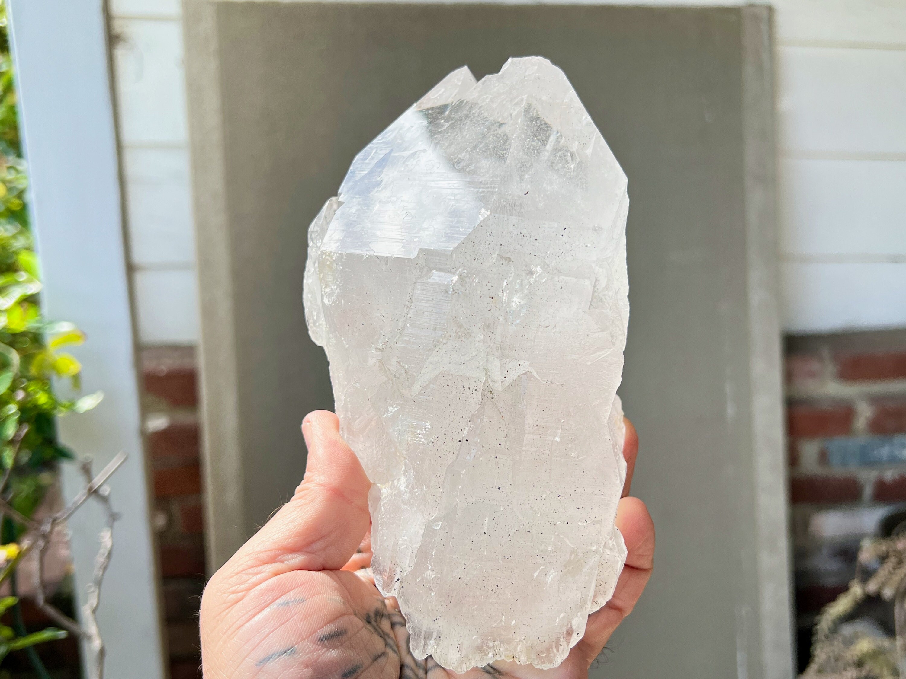 Himalayan Cathedral Quartz with Beautiful Elestial Double Termination ...