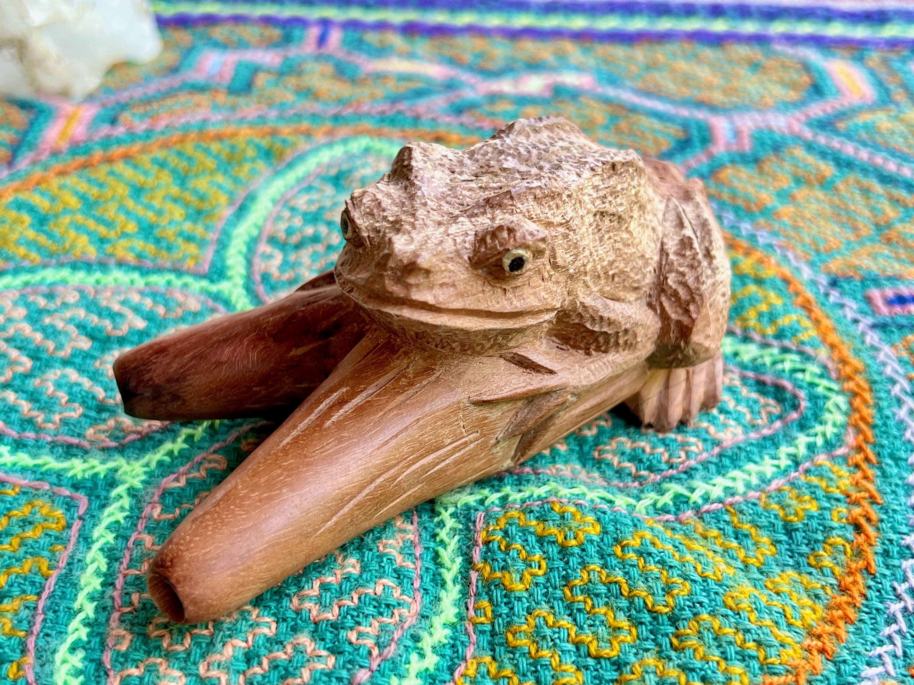 Kuripe, Sonoran Desert Toad Kuripe with Beautiful Detail, Single Block ...