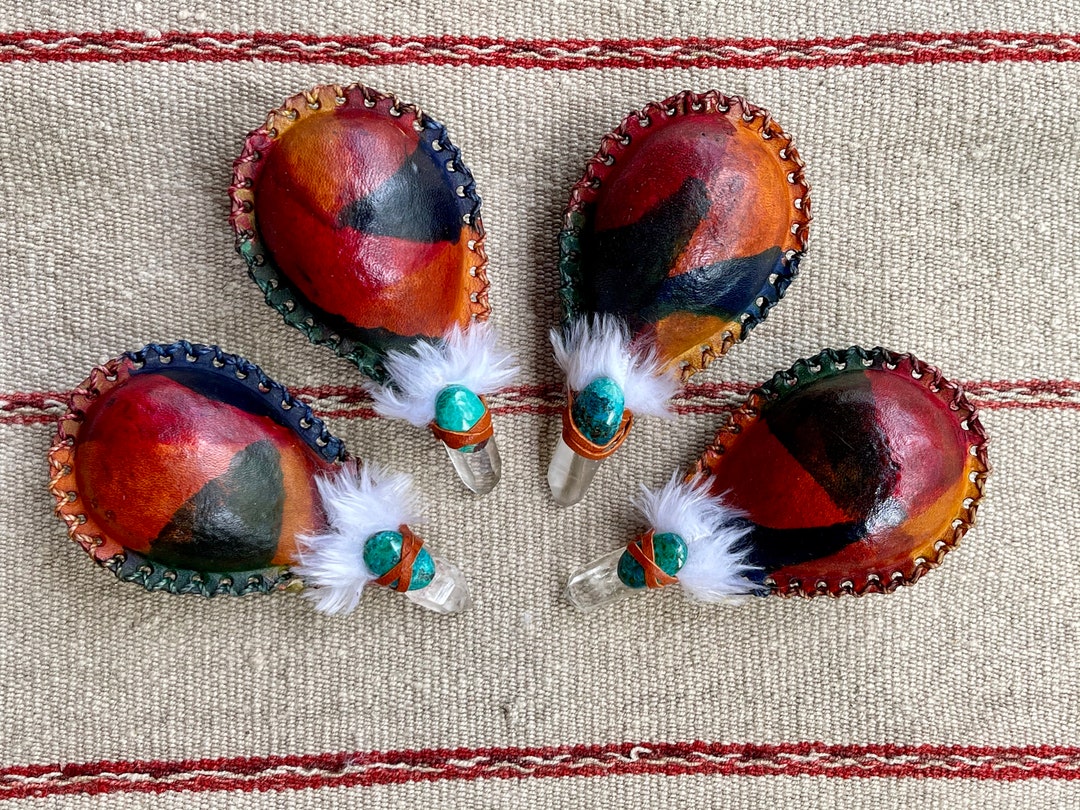 Shaman Rattle With Lemurian Quartz, Traditional Andean Rattle for ...