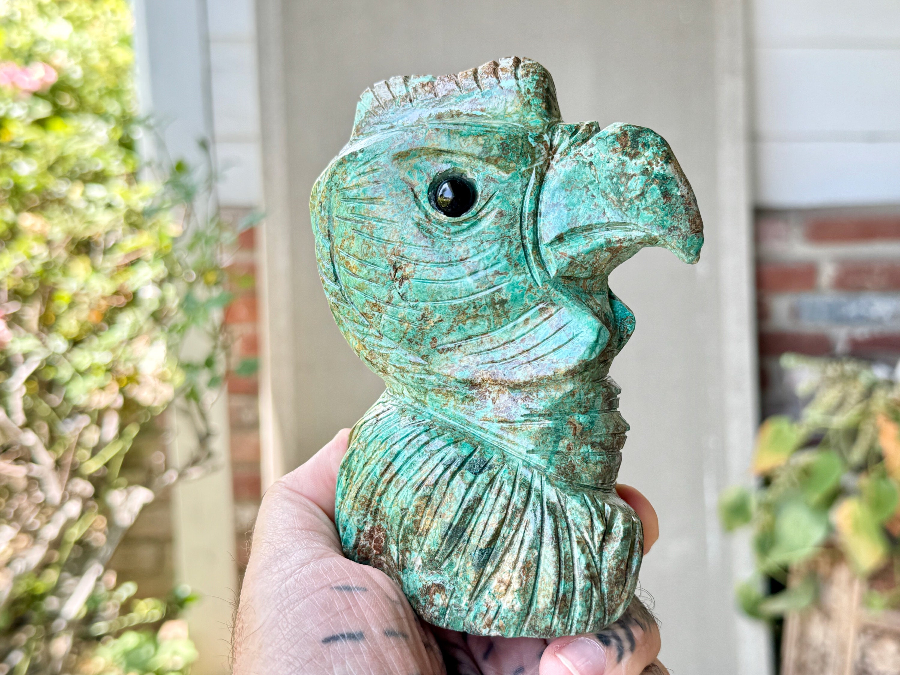 Andean Condor Statue by Peruvian Artist Jacob Sullka, MINOR SCRATCH and ...