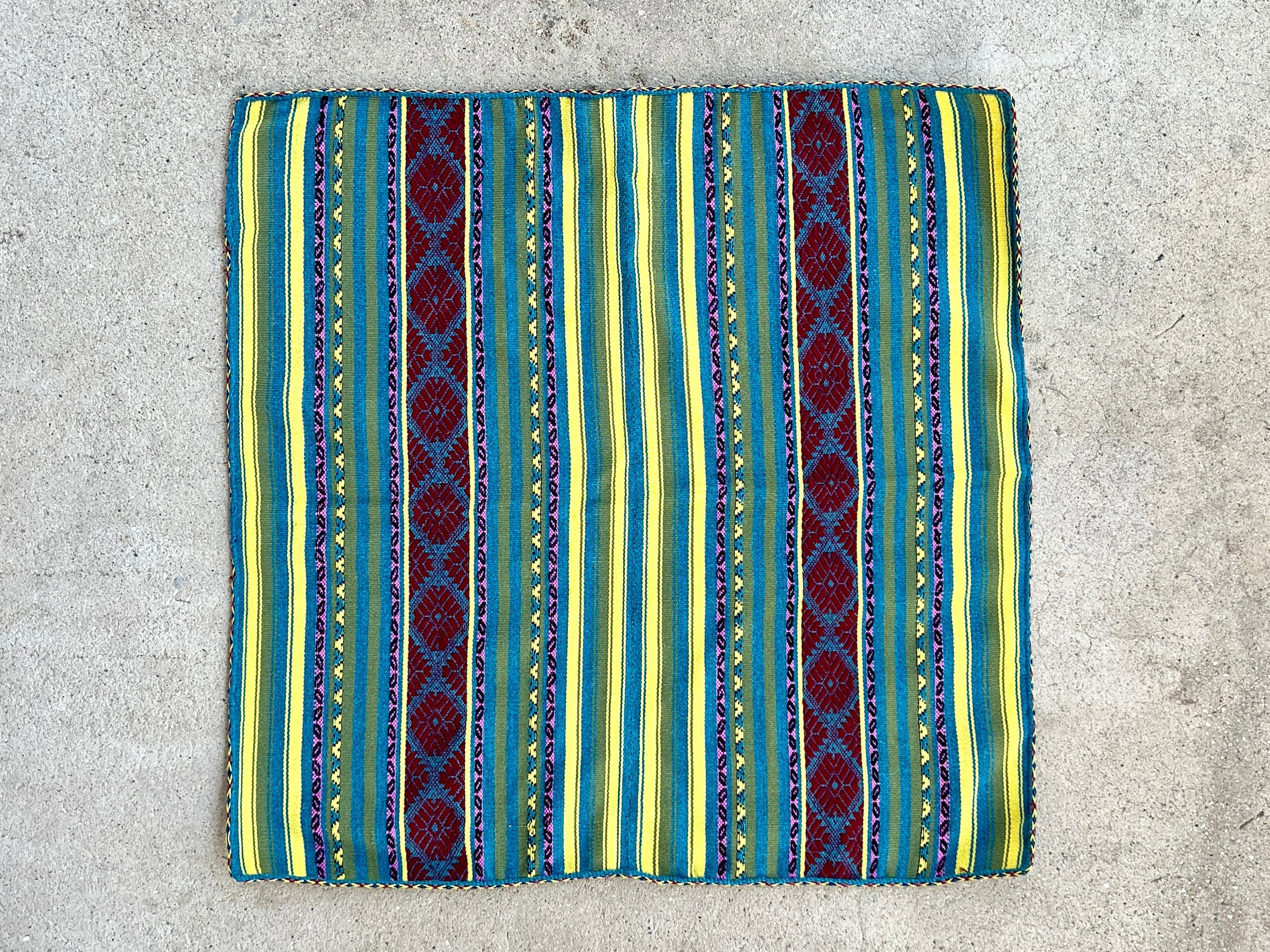 Peruvian Manta Cloth, 24 x 25, Handwoven Andean Altar Cloth for ...