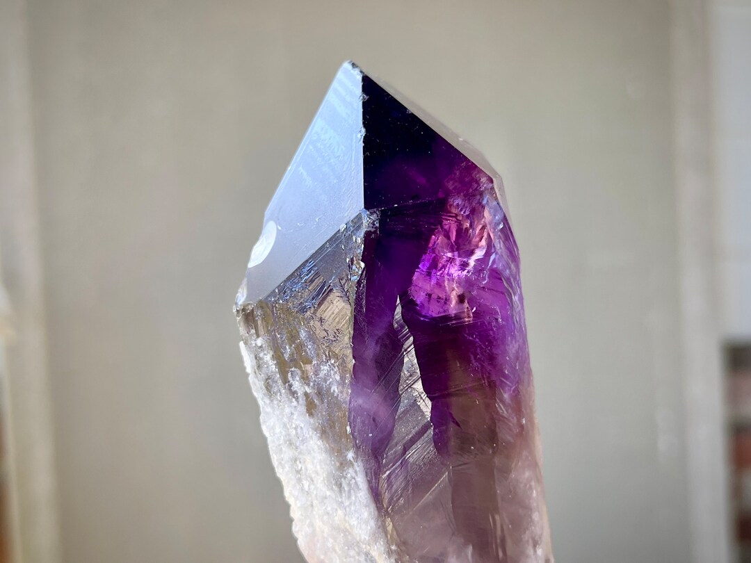Dragon Tooth Amethyst With Vibrant Color, 8 Unpolished Natural Root ...