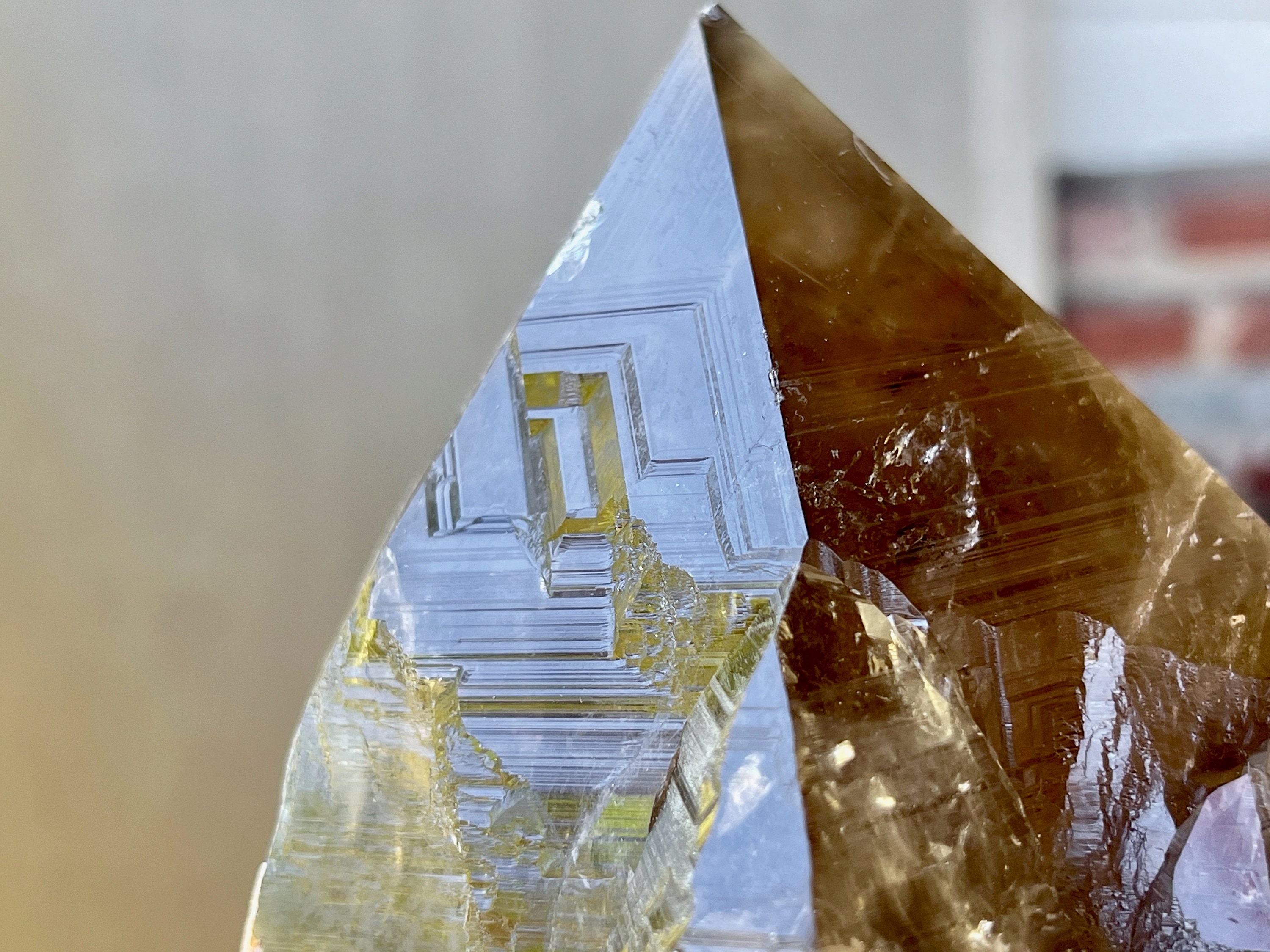 Smoky Elestial Cathedral Quartz with Exquisite Galactic Etchings and ...