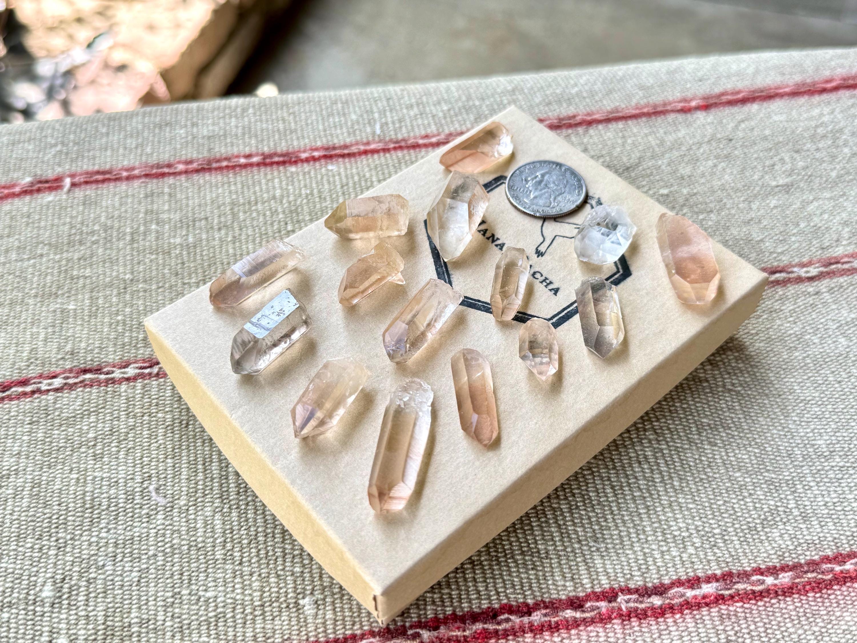 Tangerine Starbrary Quartz Lot, 15 Pieces, Golden & Orange Quartz ...