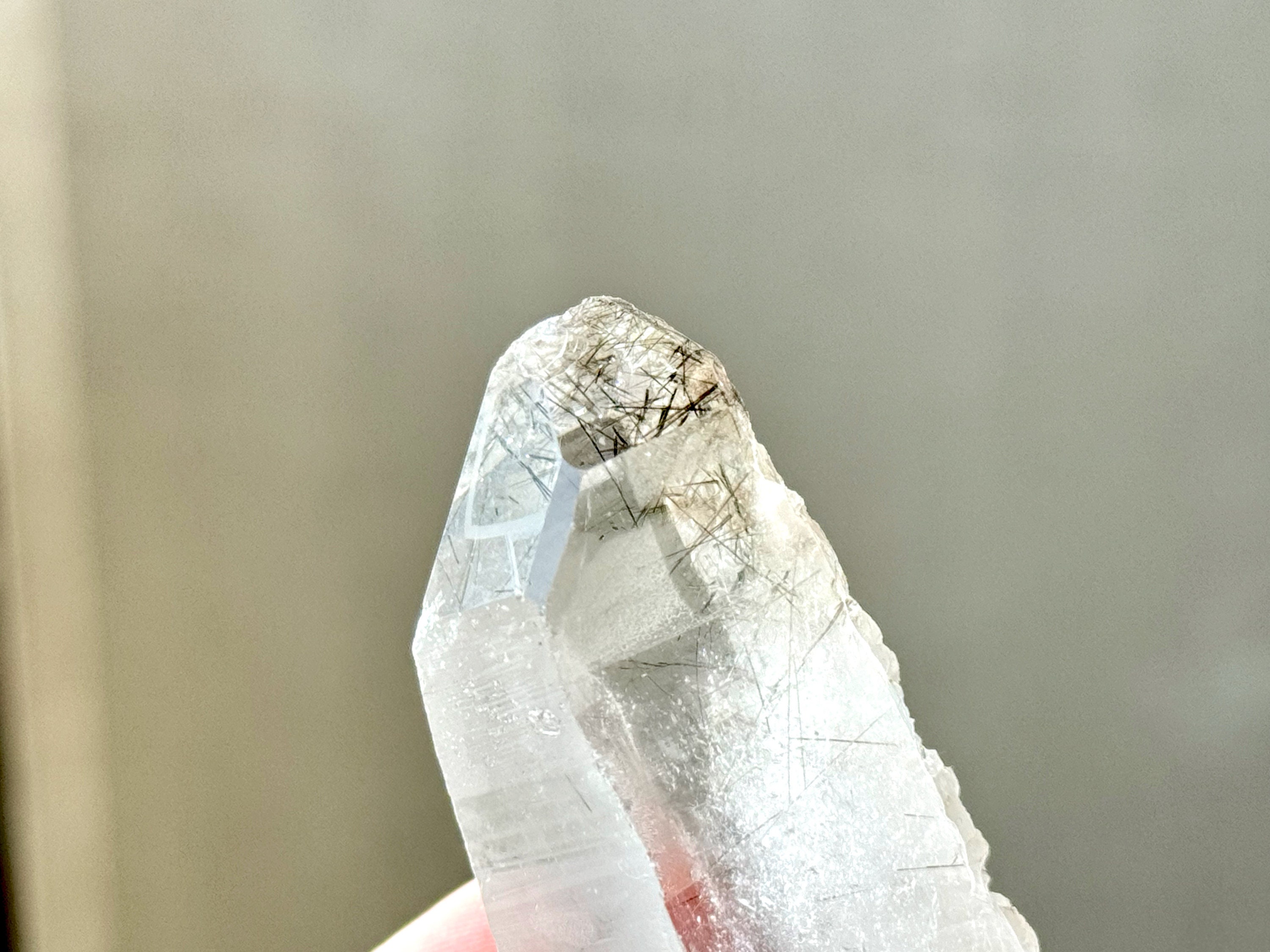 Quartz Crystal with Record Keepers and Black Tourmaline Inclusions ...