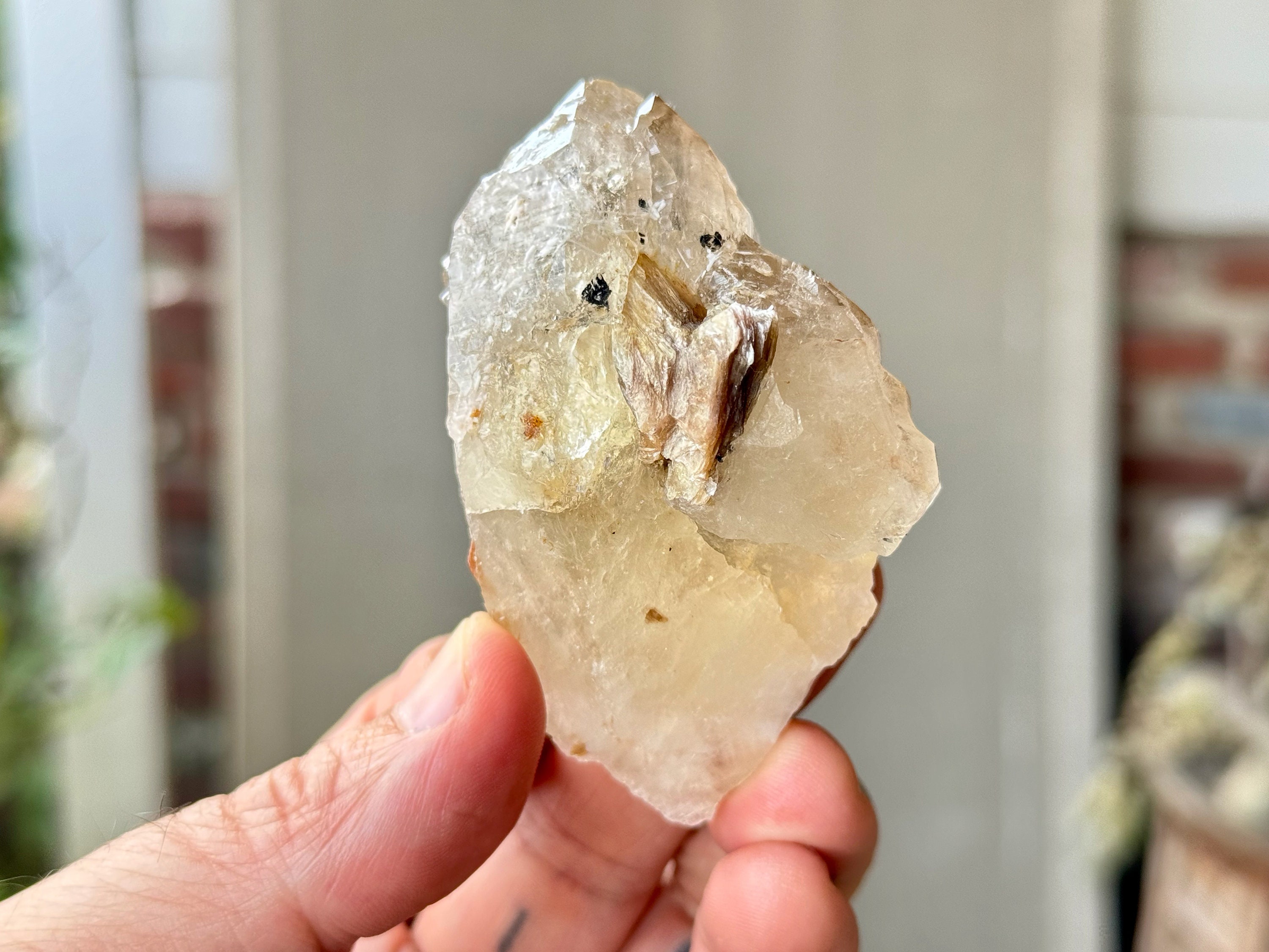 Elestial Citrine with Rare Rose Quartz Inclusion, Hand Selected from ...
