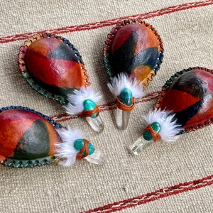 Shaman Rattle With Lemurian Quartz, Traditional Andean Rattle for ...