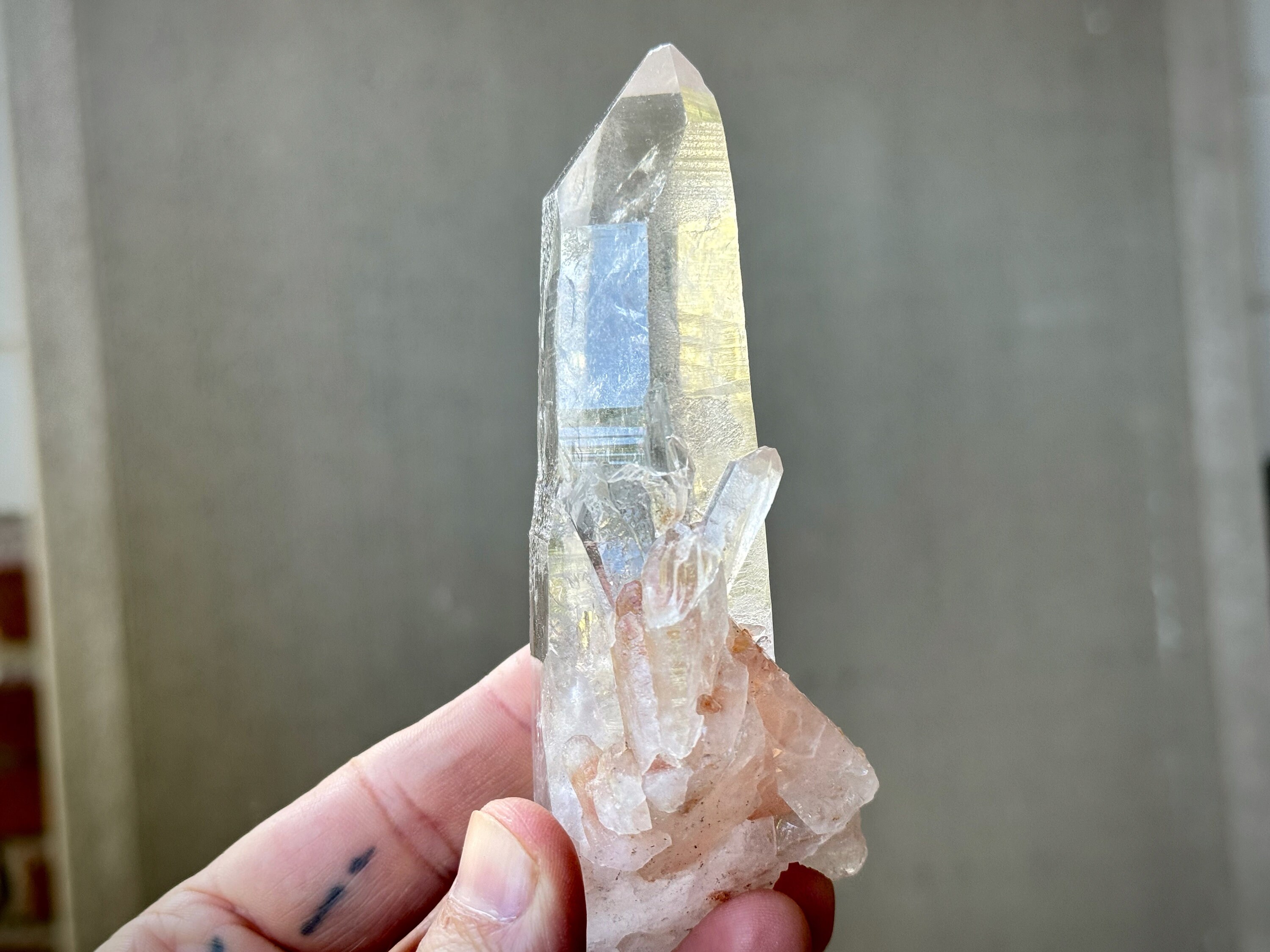 Lemurian Starbrary Quartz with Record Keeper, Lemurian Hybrid Crystal ...