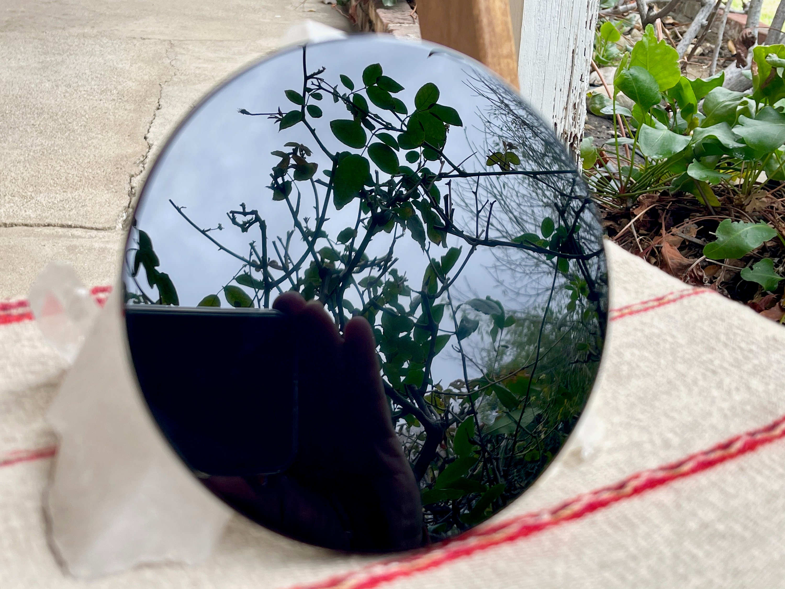 Obsidian Scrying Mirror, 4.75 Black Mirror, Divination, Scrying ...