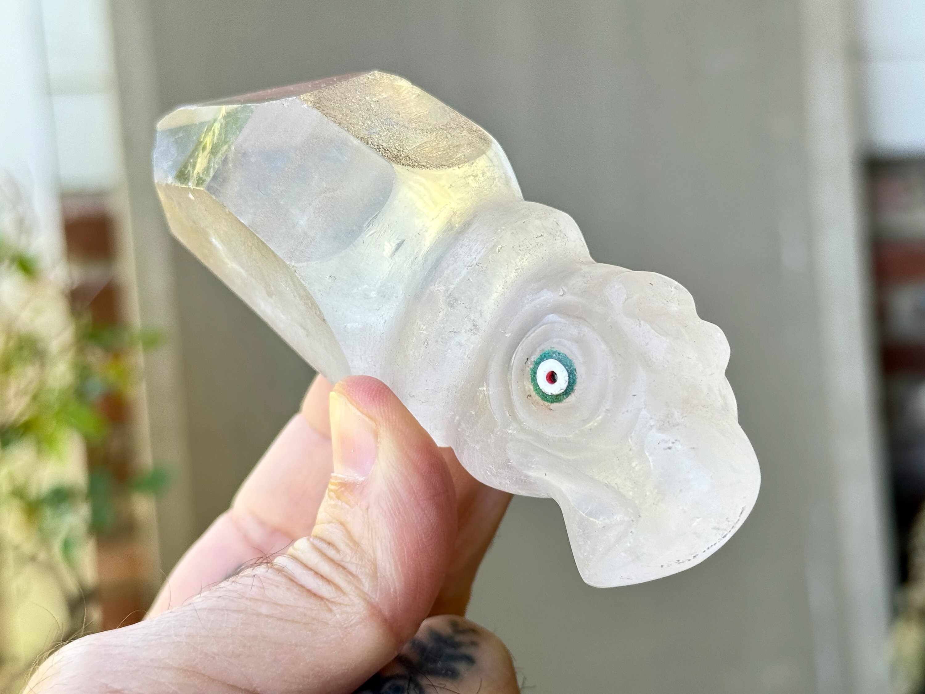 Incan Condor Crystal Carving, Hand Carved from Native Quartz in Peru’s ...
