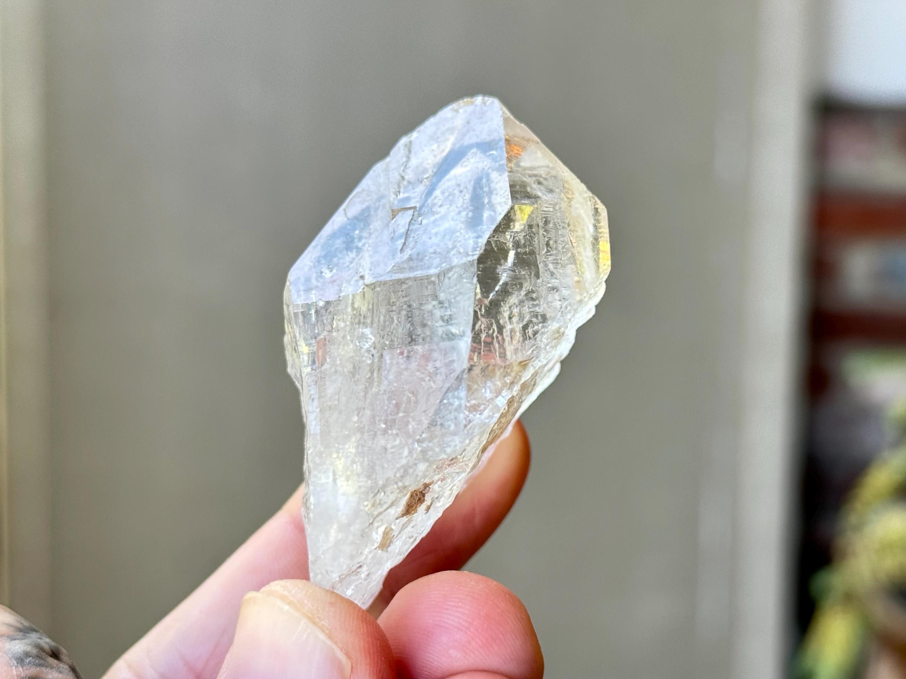 Lightbrary Cathedral Quartz from Jenipapo, Water Clear, 62g, Akashic ...