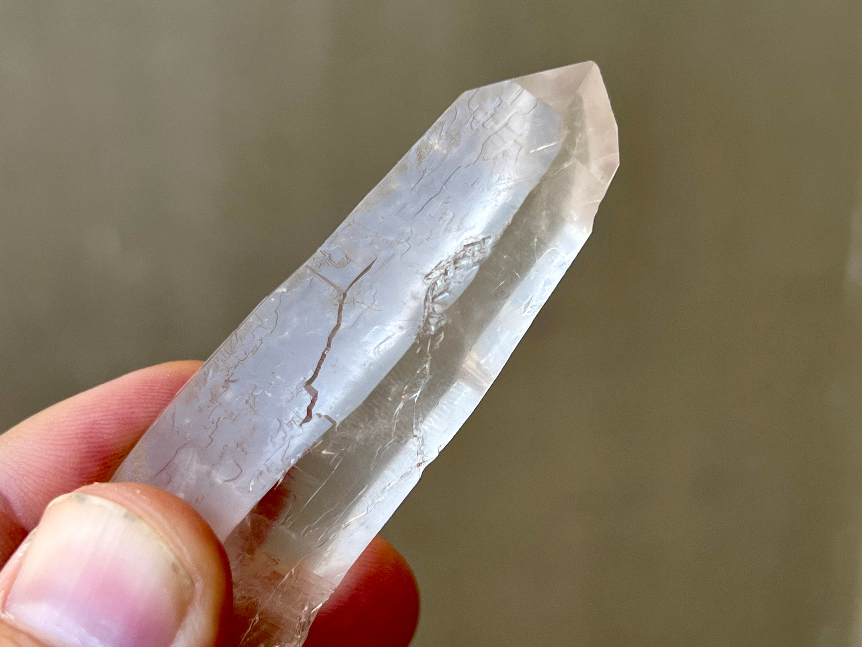 Lightning Strike Quartz, Isis Crystal with Rare Curved Formation ...