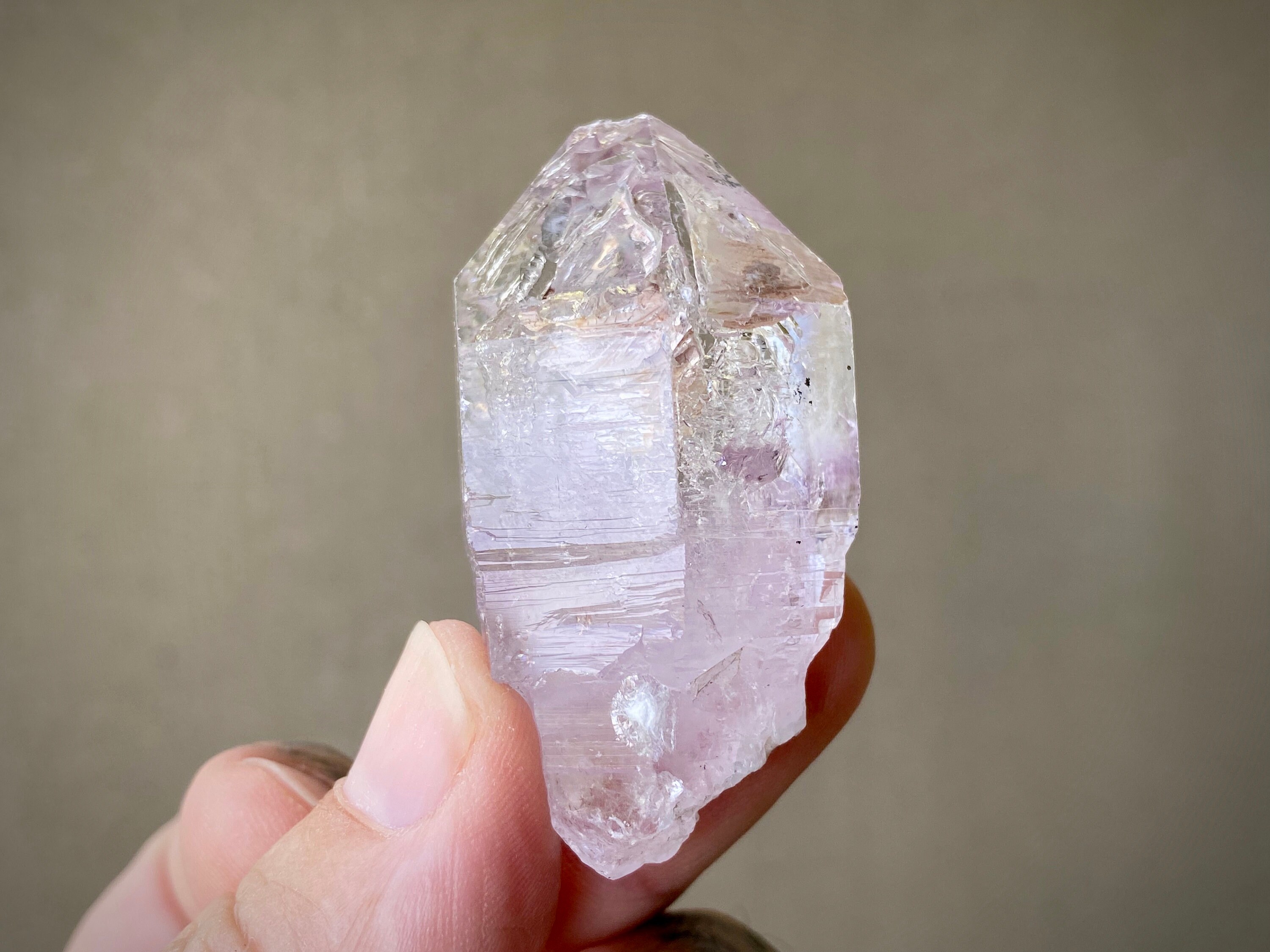 Vera Cruz Amethyst Scepter with Enhydro, Enhydro Amethyst with Moving ...