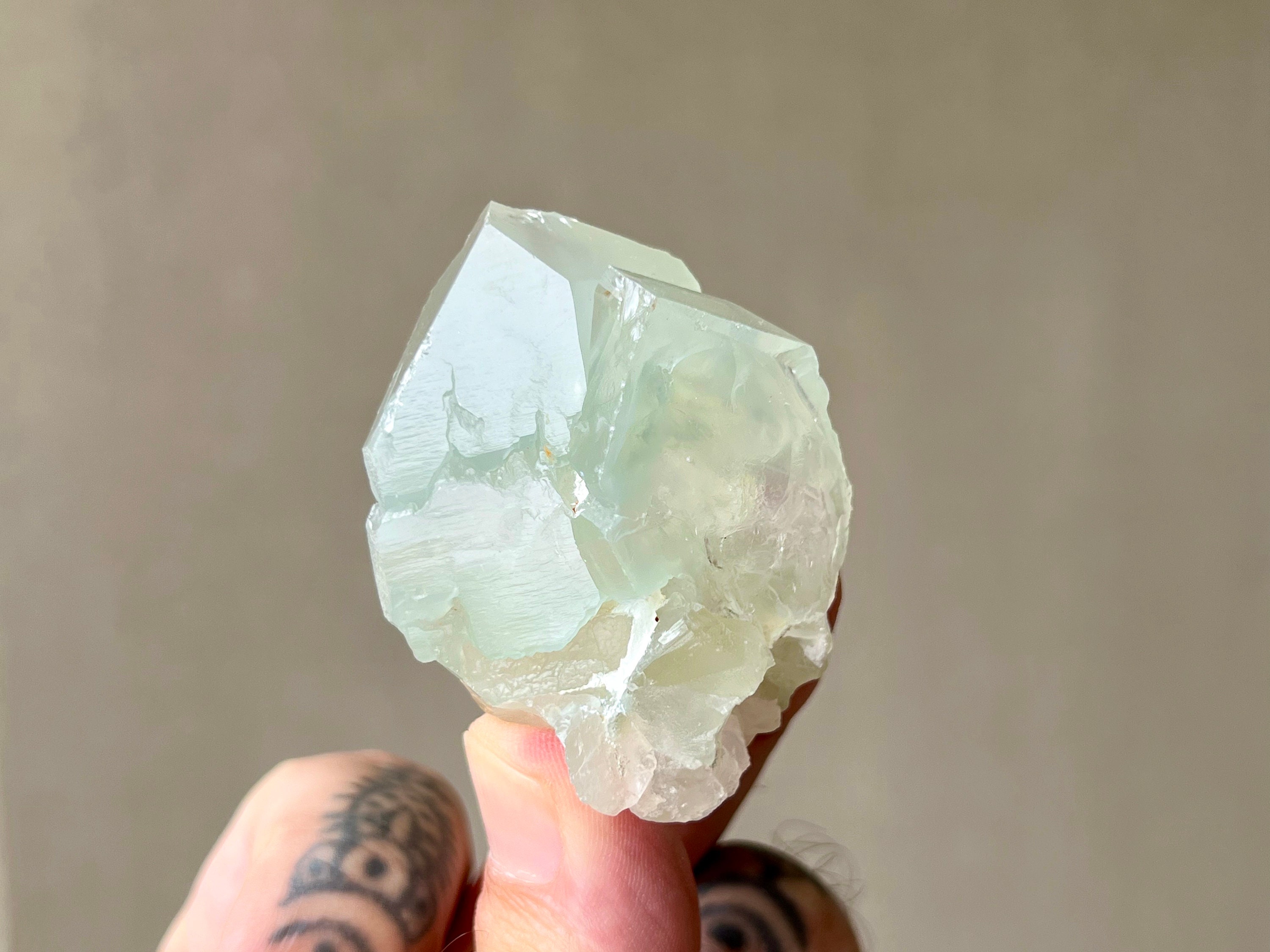 Colombian Dream Quartz, Green Phantom Quartz with Epidote, Rare Find ...