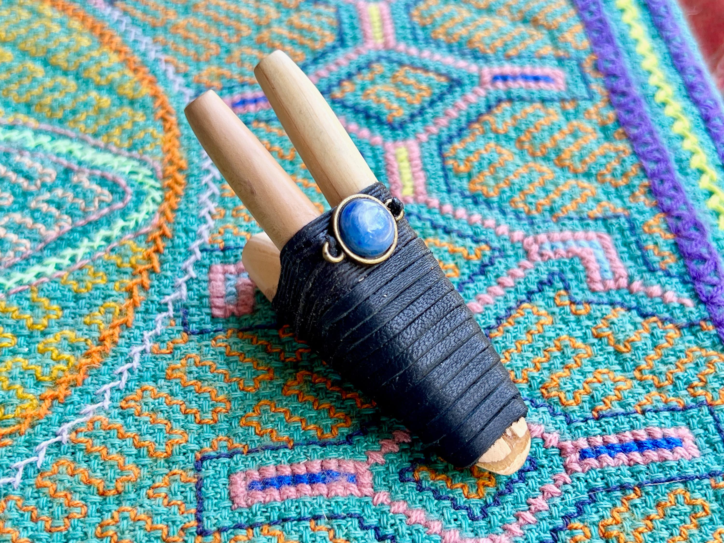 Double Kuripe Pipe, Handcrafted Natural Wood Double Barrel Kuripe with ...