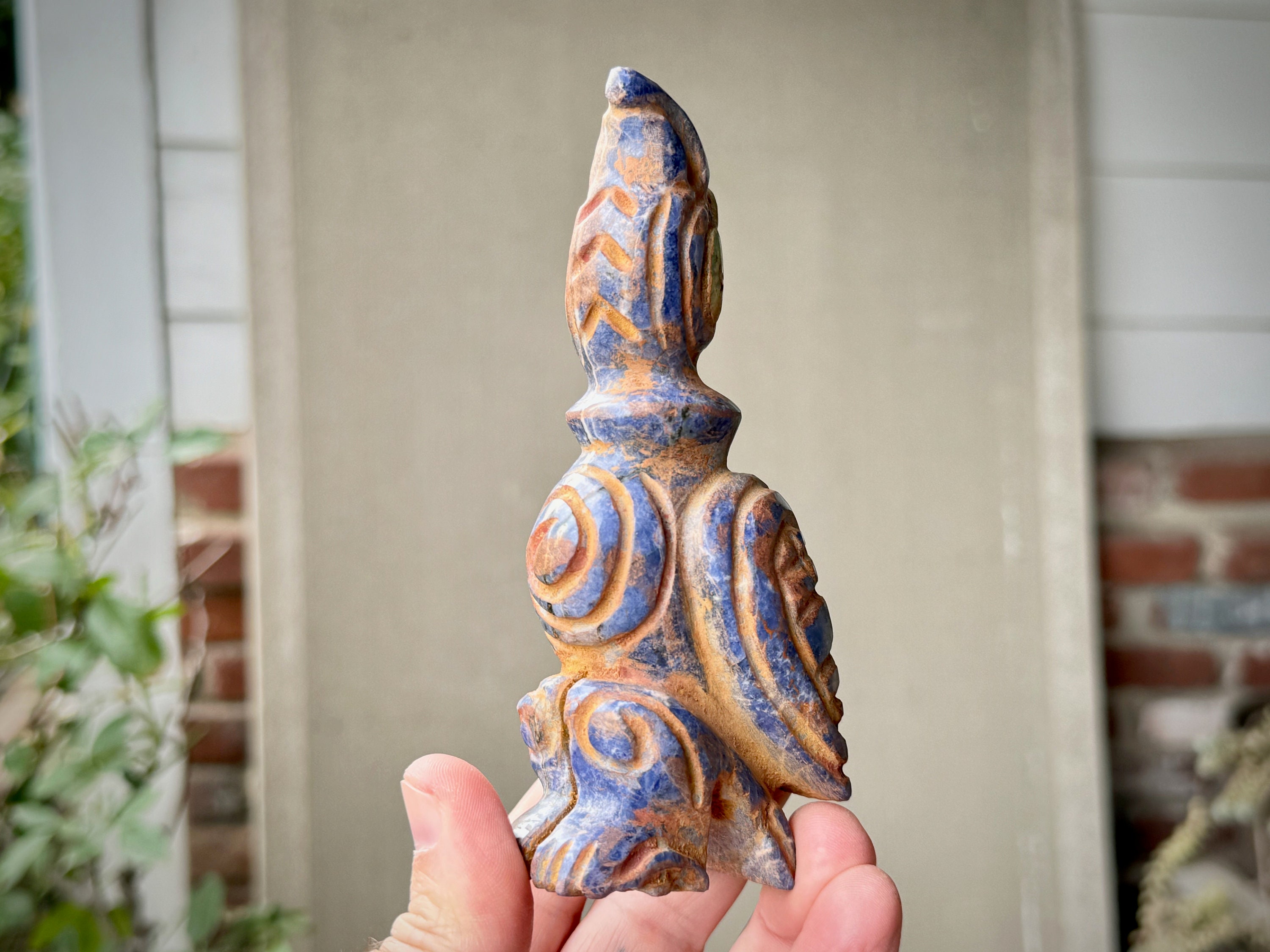 Incan Condor Statue by Peruvian Artist Ruben Layme, Hand Carved Andean ...