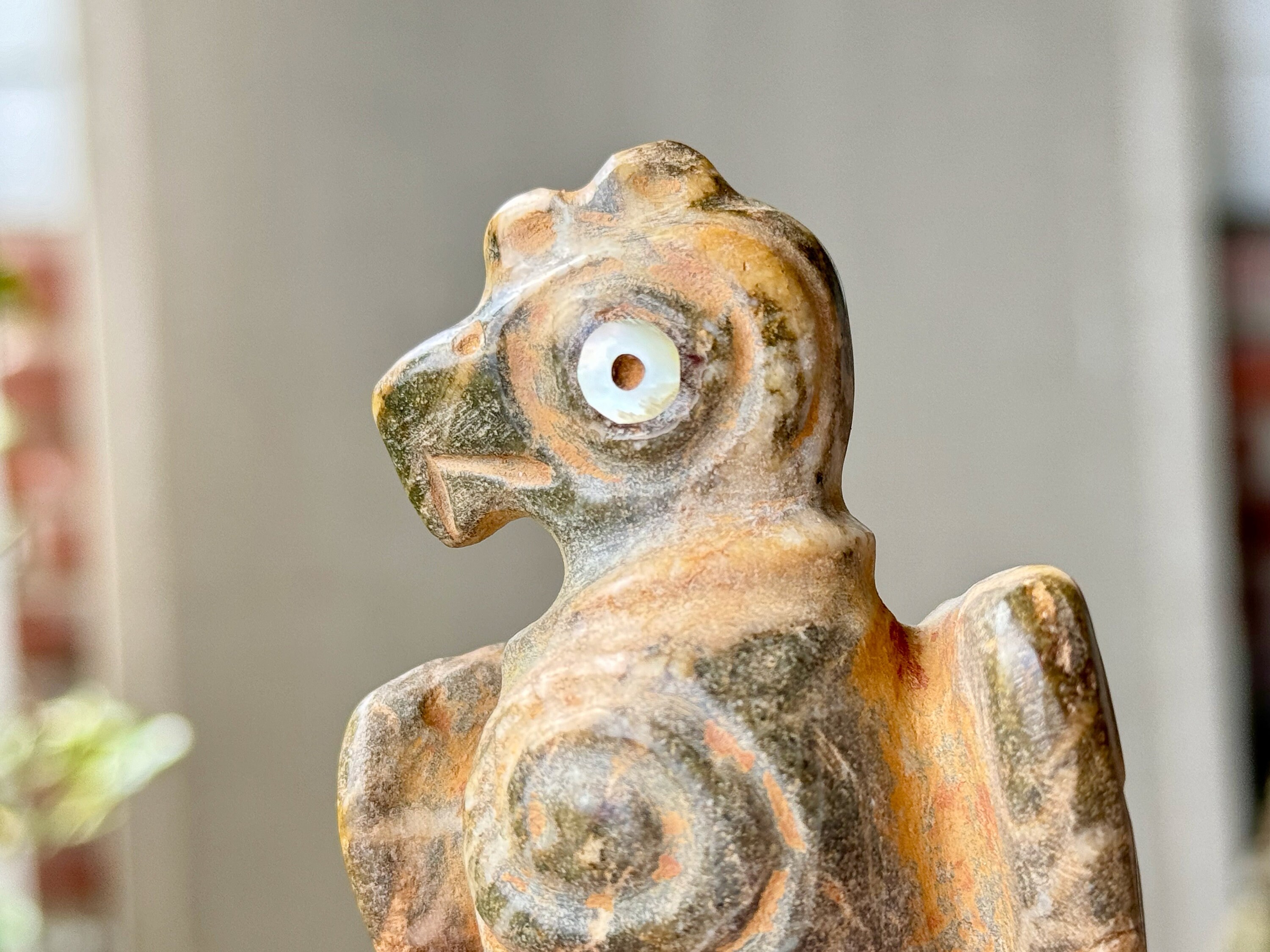 Incan Condor Statue by Peruvian Artist Ruben Layme, Andean Condor Totem ...