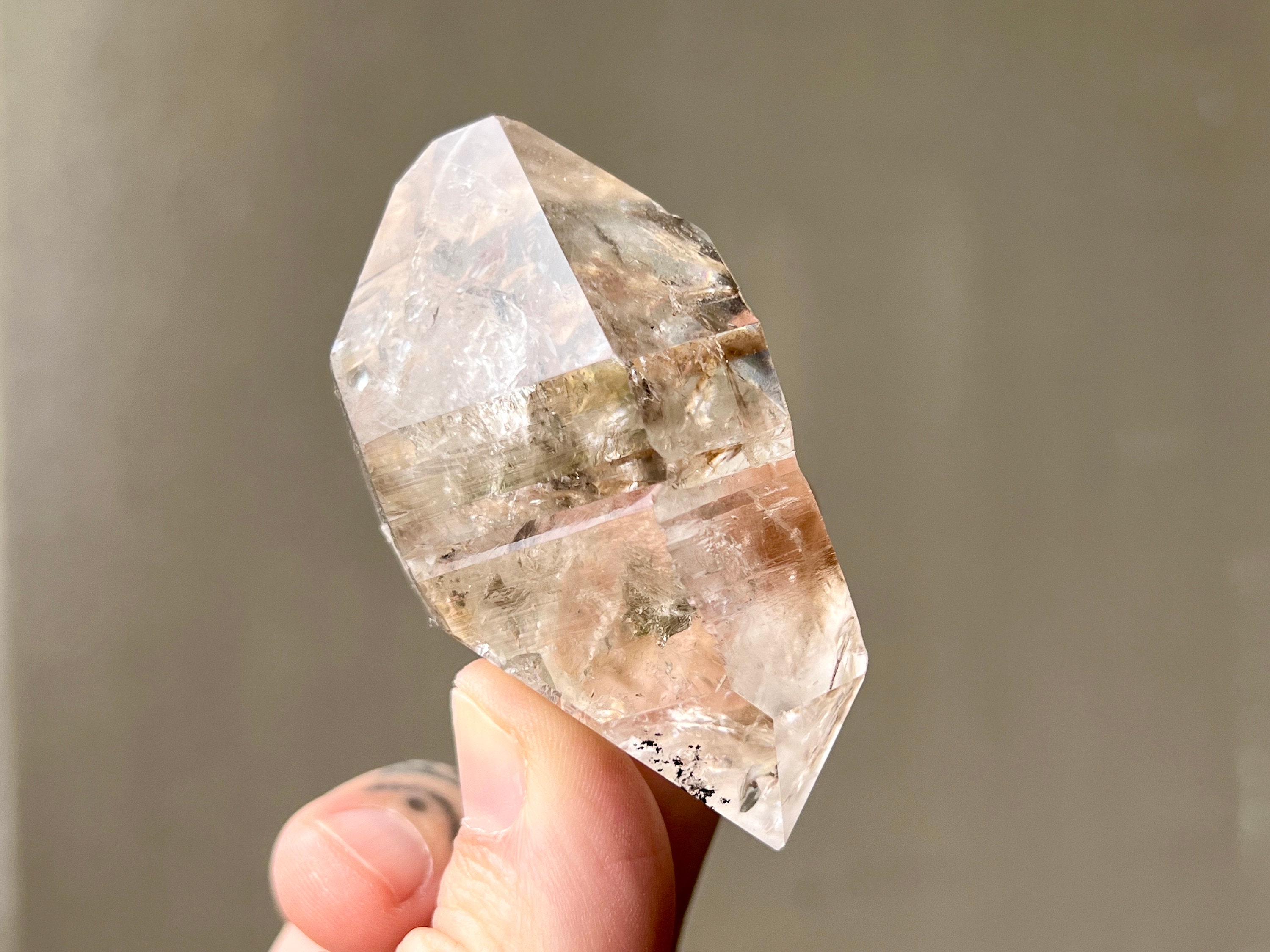 Tibetan Quartz Crystal, Rare Find, Double Terminated, High Altitude ...