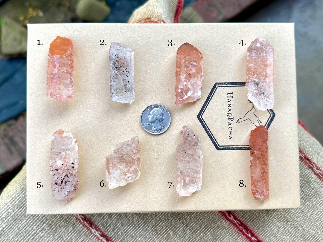 Ancient Sage Quartz, Choose ONE of Eight, Hydrothermally Etched ...
