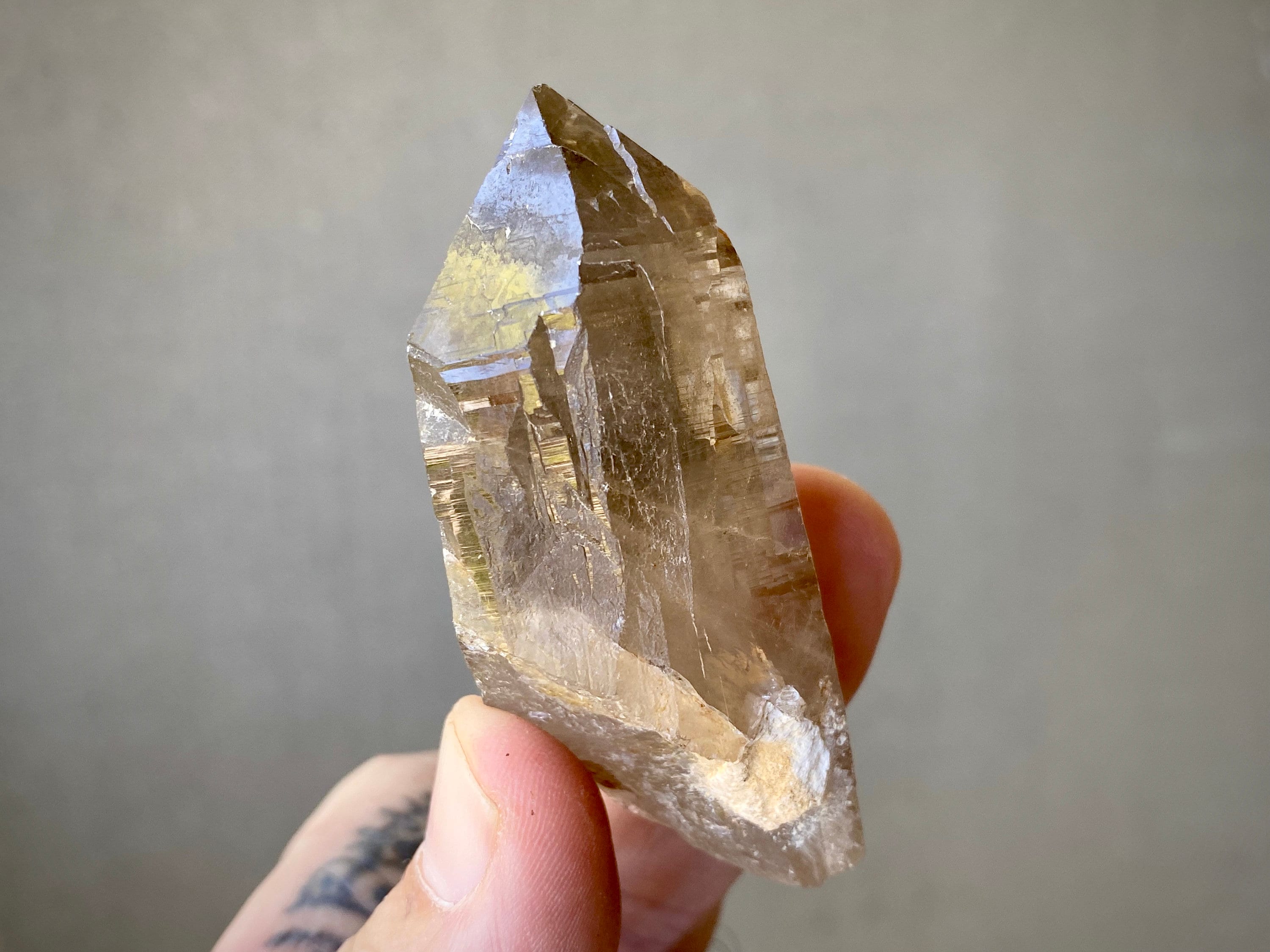 Smoky Cathedral Quartz, Coded Quartz, New Find, Grounding and ...